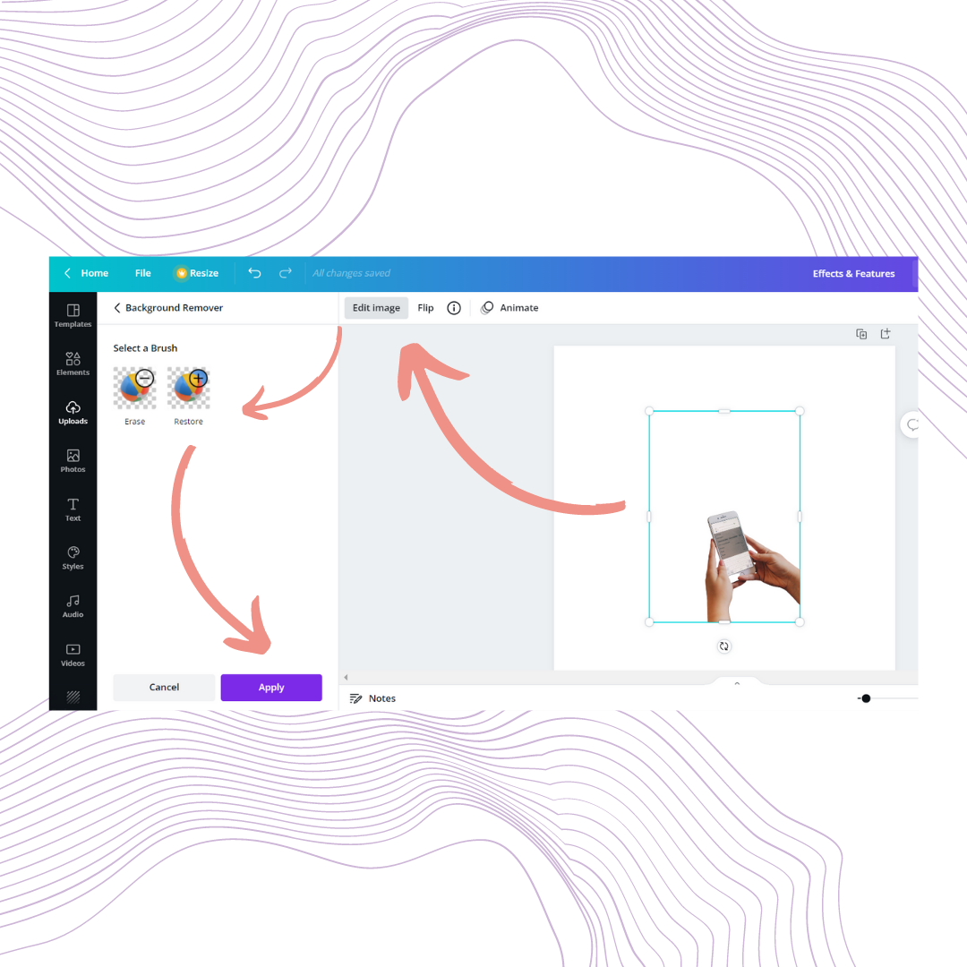 Making Your Photo Standout on Canva — Social Savvy