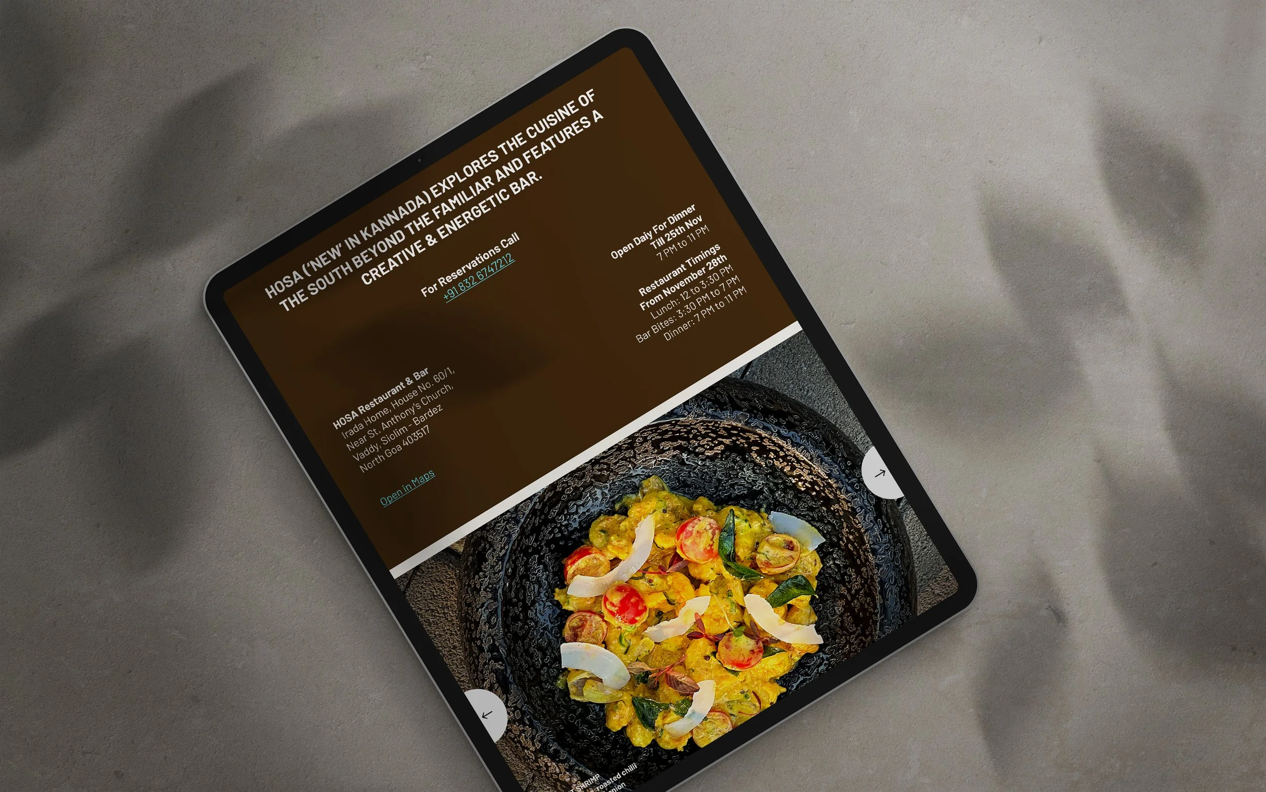 Hosa Goa — Roy Studio