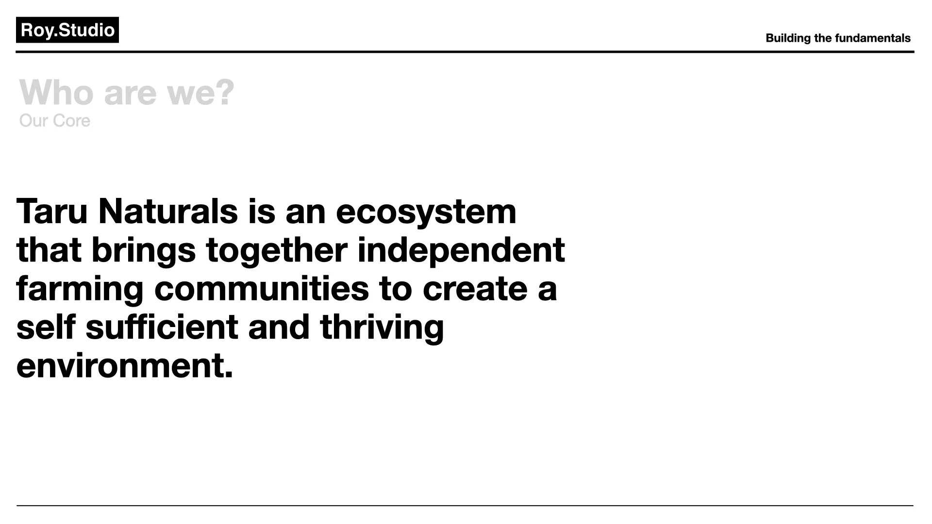 Taru Naturals - an organic grassroots company working with small scale ...