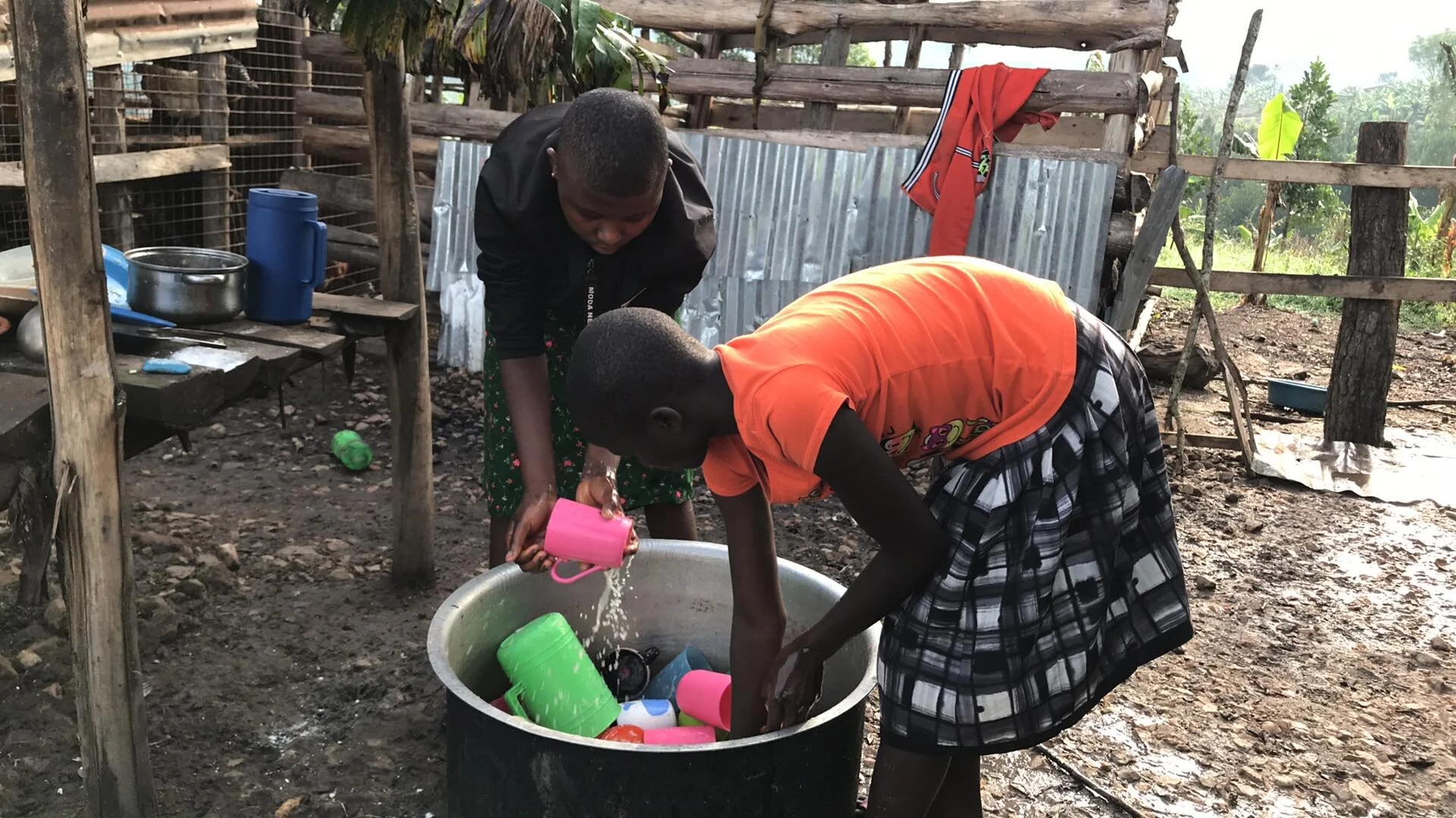 Washing Dishes — The Kafunjo Community Project - US, Inc.®