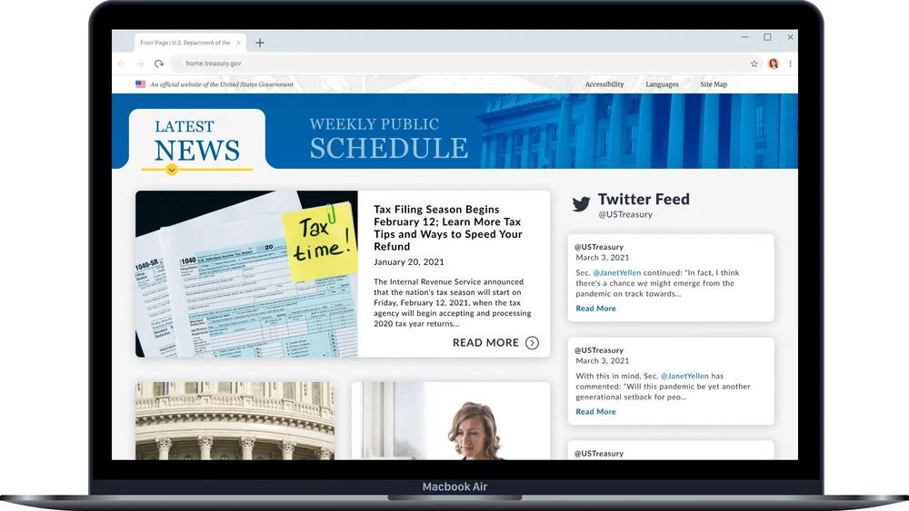 US Dept of the Treasury — Holden Gerber