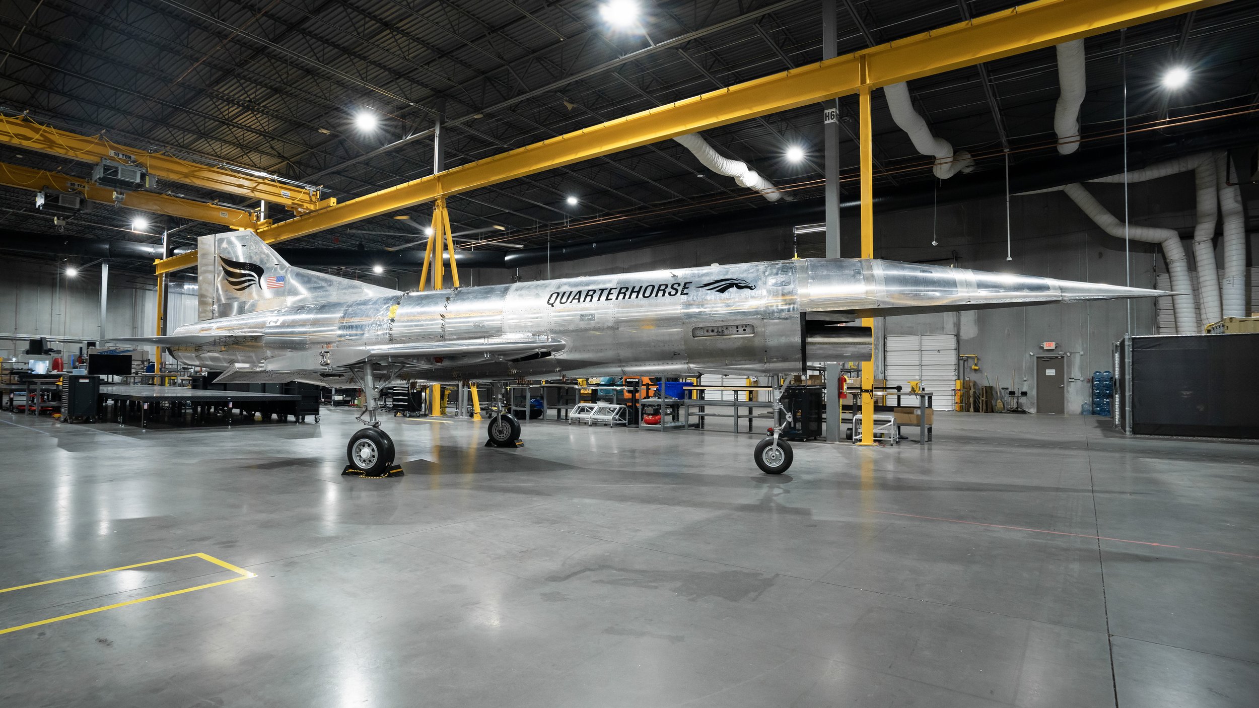 Hermeus Unveils First Aircraft, Quarterhorse Mk 1 | Hermeus