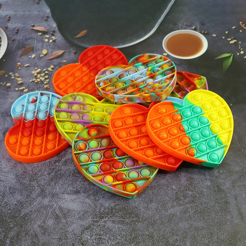 POPIT - Key Ring - Hexagon Two Pop — Sensory Regulation Wonderland