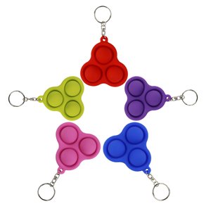 POPIT - Key Ring - Hexagon Two Pop — Sensory Regulation Wonderland