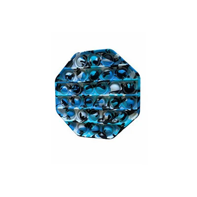 POPIT - Key Ring - Hexagon Two Pop — Sensory Regulation Wonderland