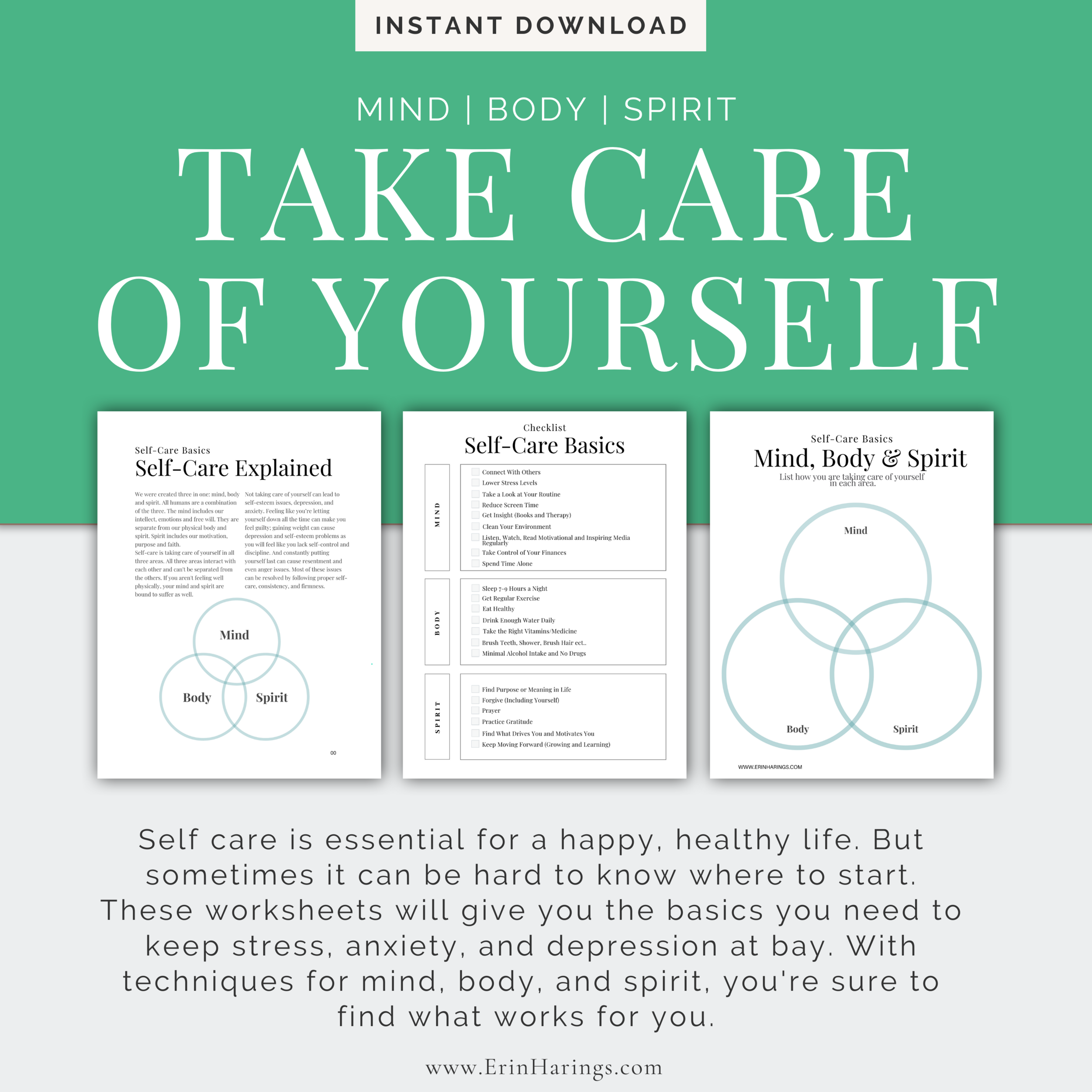 Emotion Processing Worksheets — Erin Harings Connecticut Counselor and ...