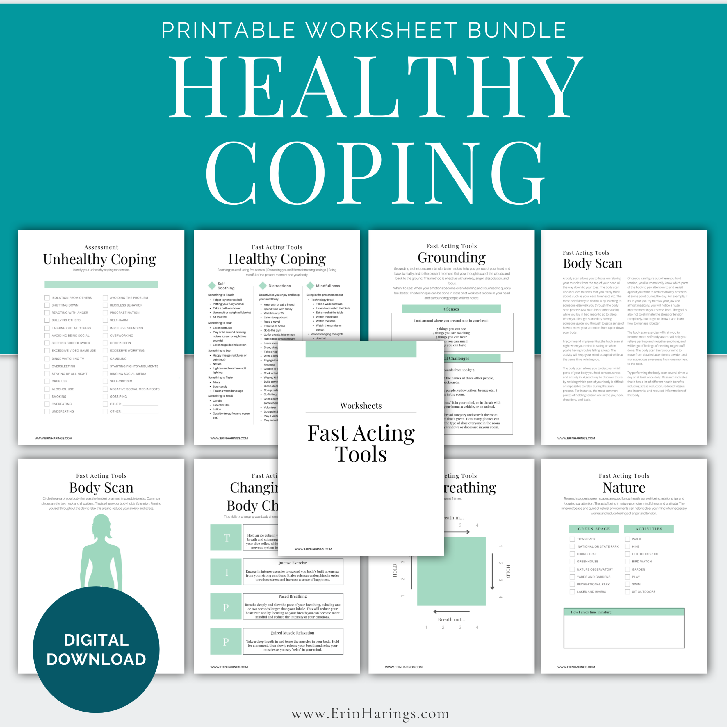 Fast Acting Coping Tools — Erin Harings Connecticut Counselor and ...