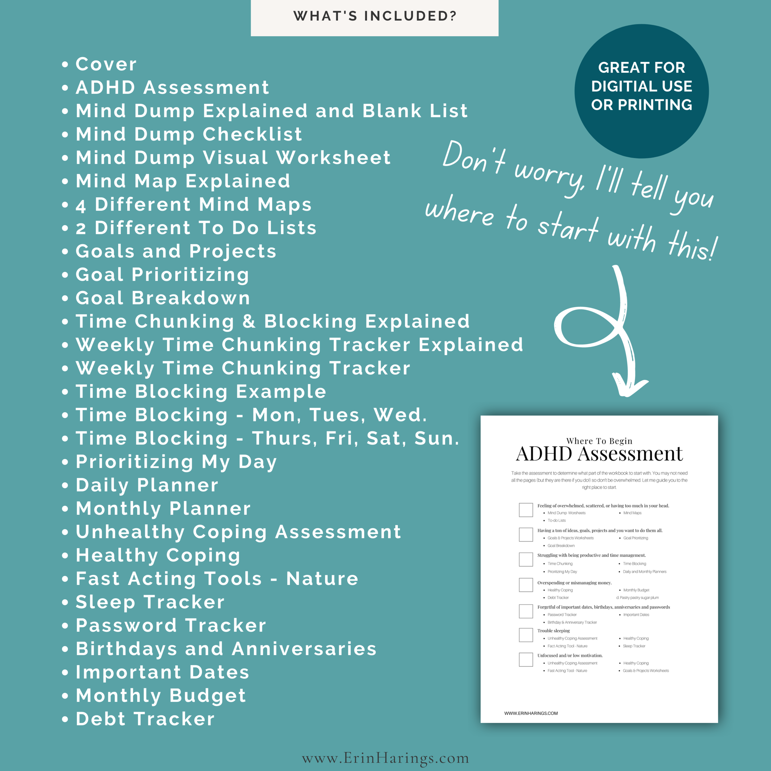 ADHD Planner — Erin Harings Connecticut Counselor and Mental Health Courses