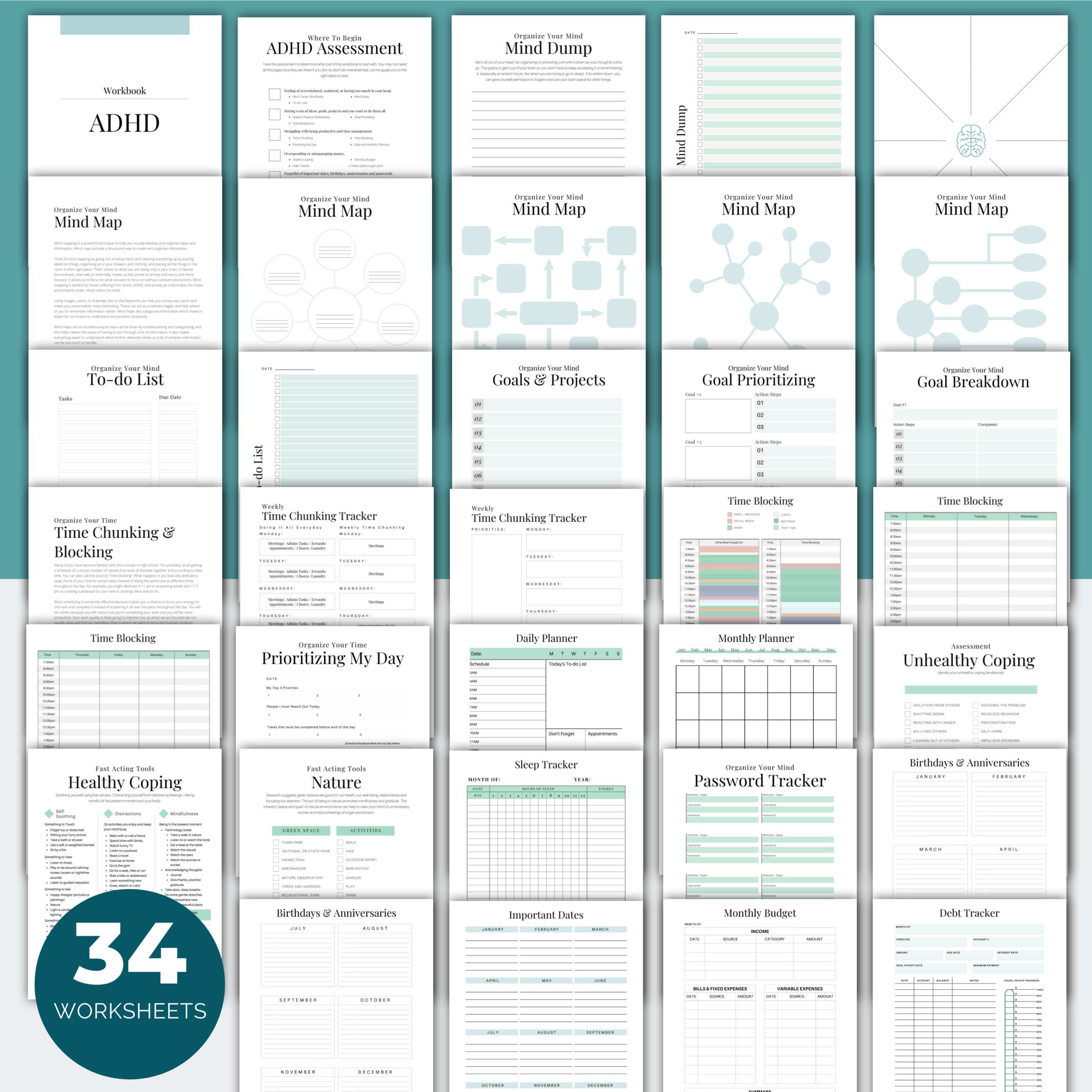 ADHD Planner — Erin Harings Connecticut Counselor and Mental Health Courses