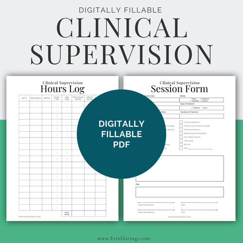 Case Presentation & Group Clinical Supervision Templates — Erin Harings ...