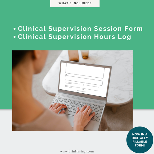 Clinical Supervision Template Bundle — Erin Harings Connecticut ...