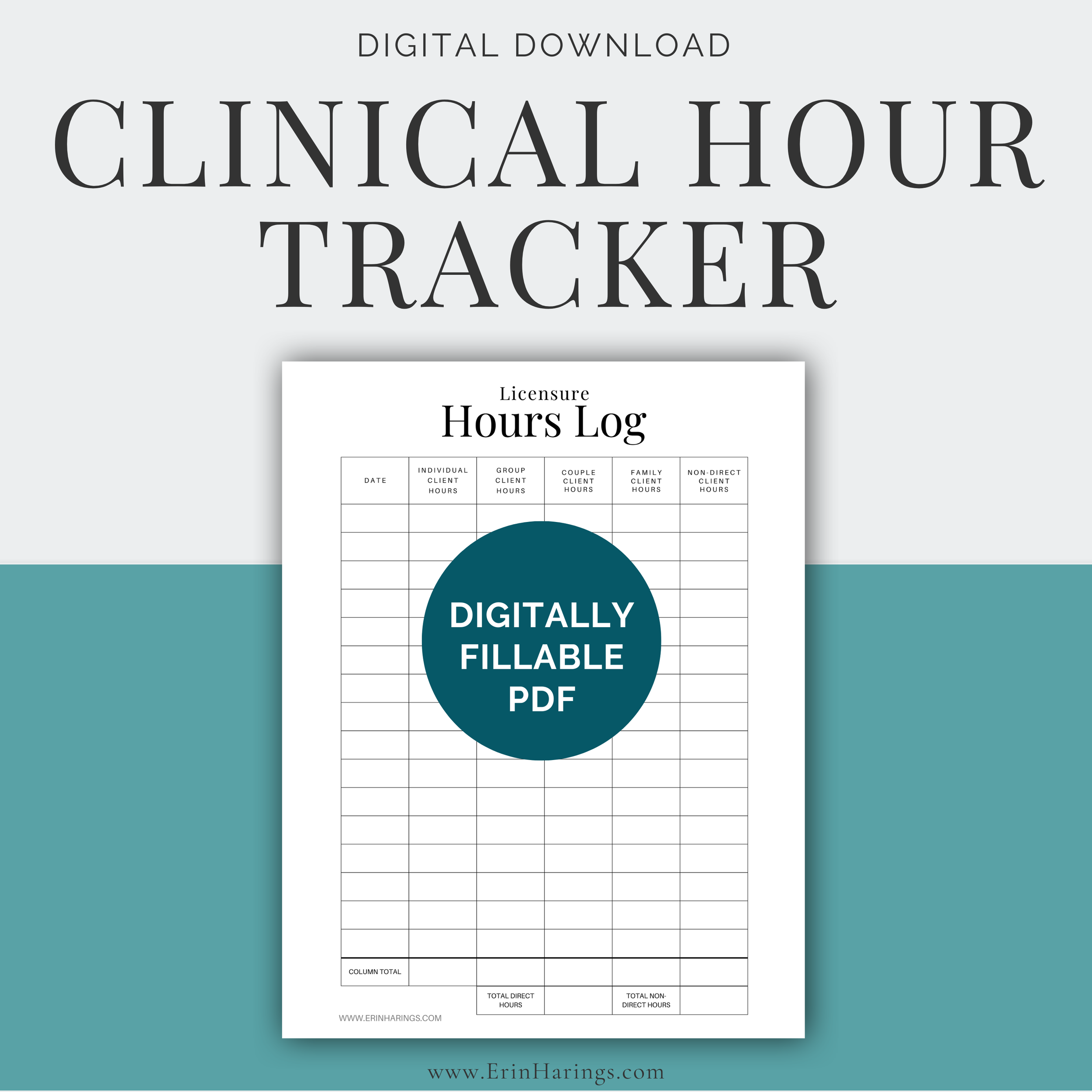 Clinical Supervision Template — Erin Harings Connecticut Counselor and ...