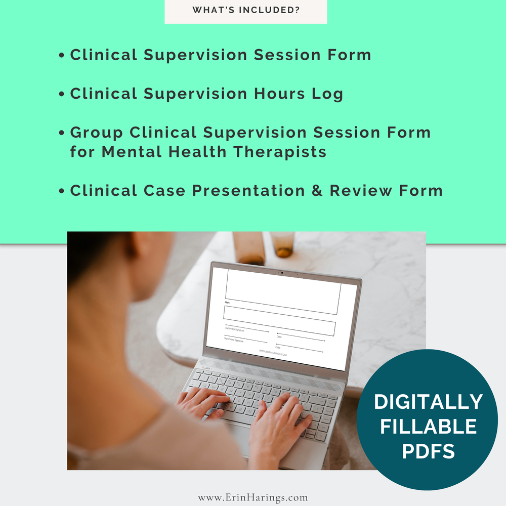 Clinical Supervision Template — Erin Harings Connecticut Counselor and ...