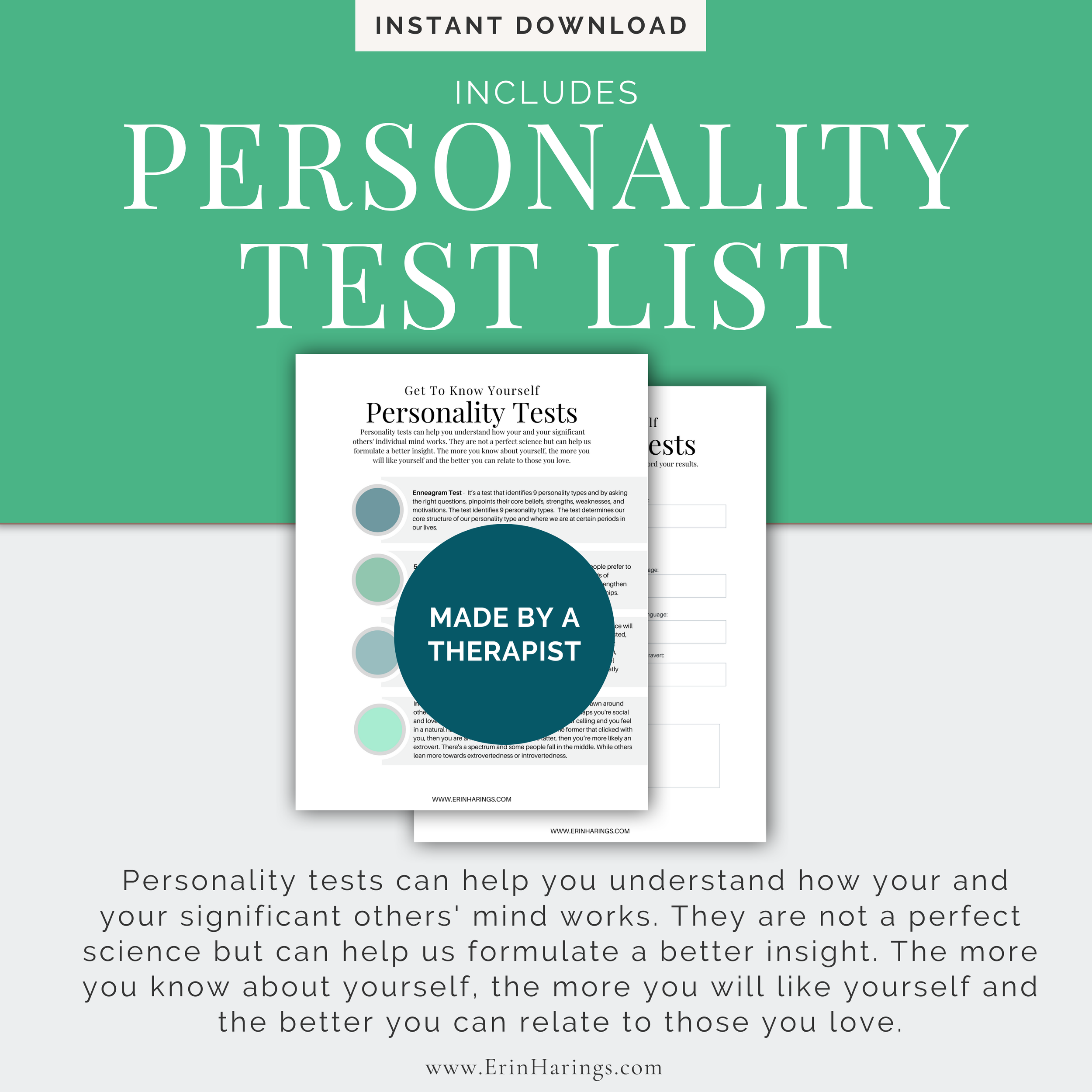 Role Expectation List — Erin Harings Connecticut Counselor and Mental ...