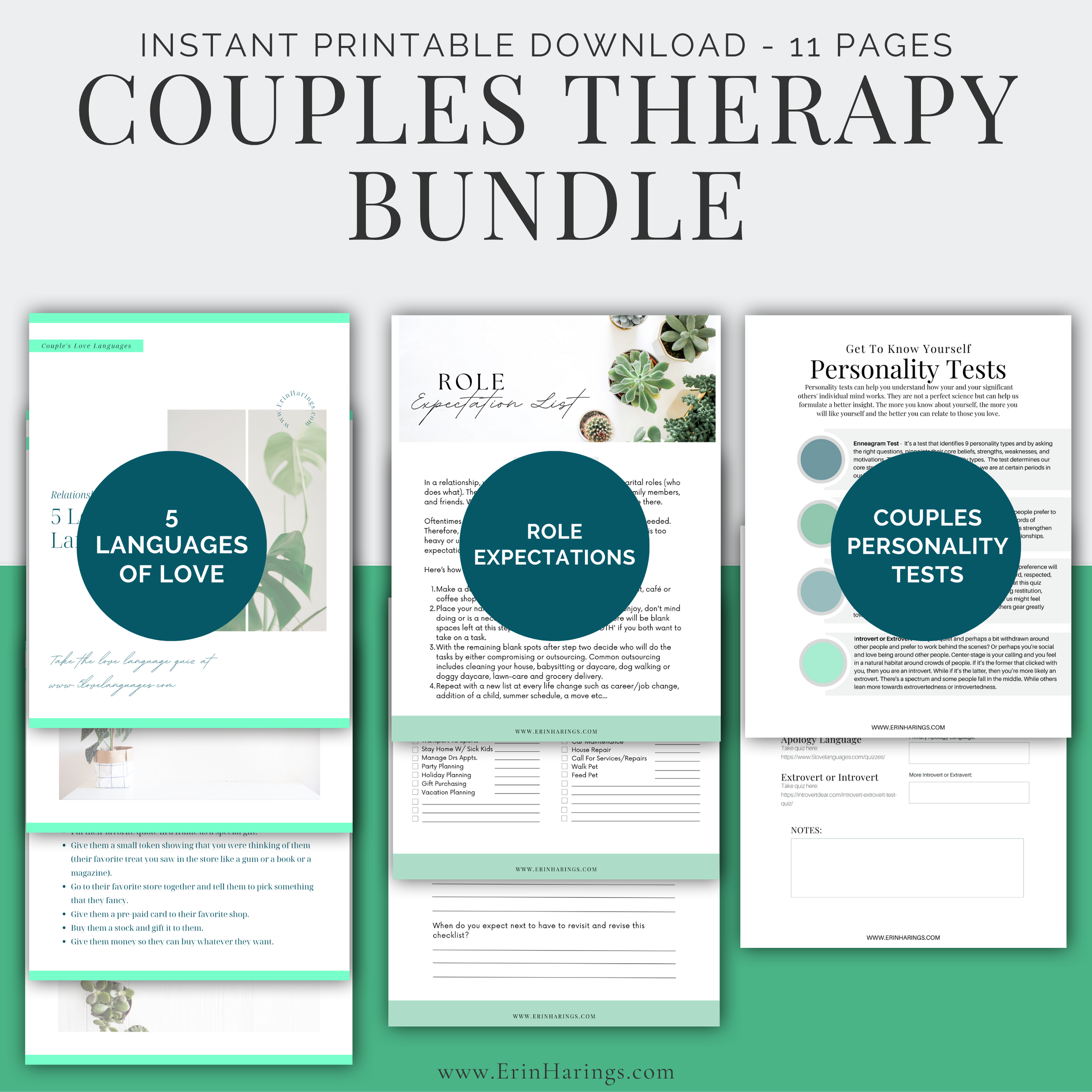 Role Expectation List — Erin Harings Connecticut Counselor and Mental ...