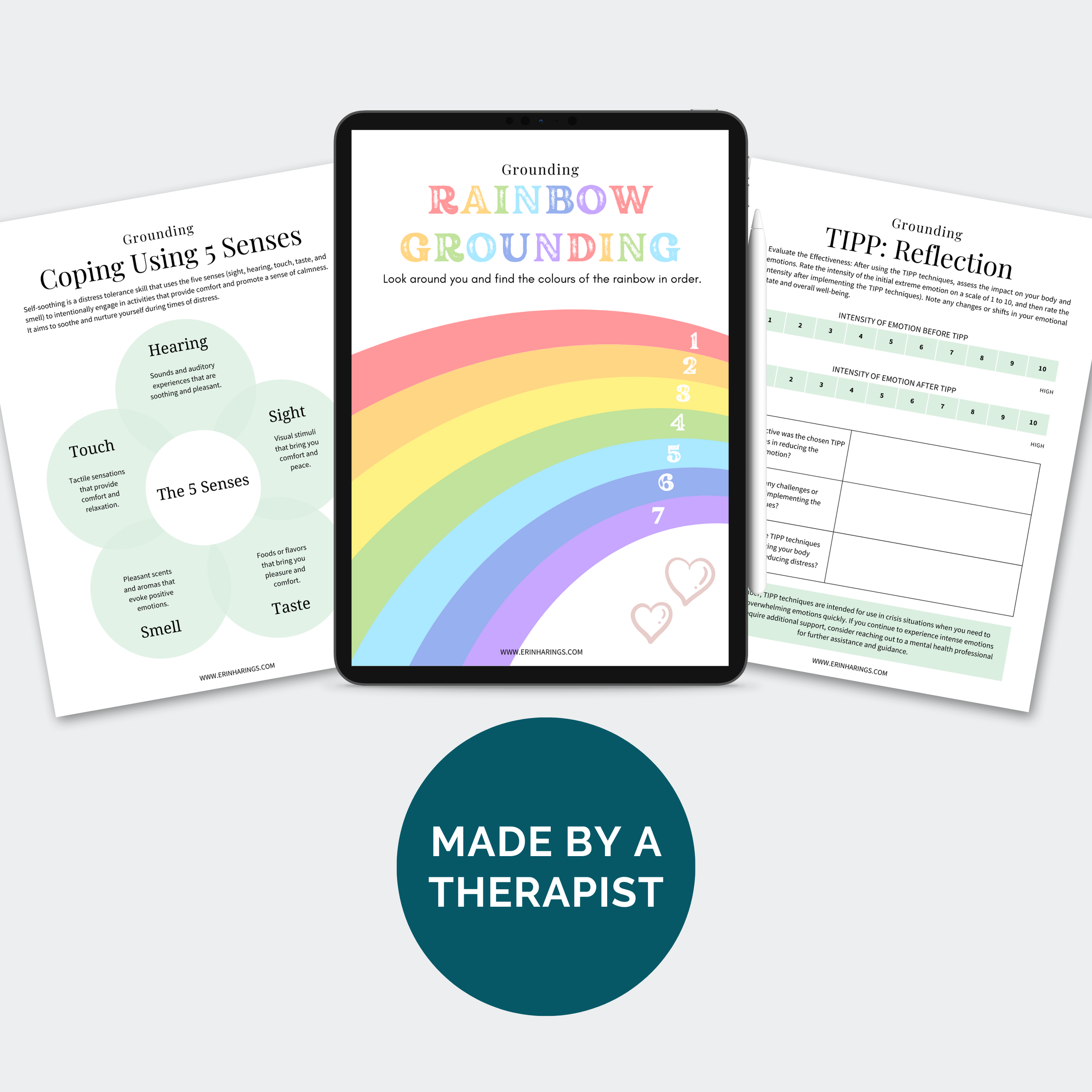 Thinking Traps & Change How You Think CBT Worksheet Bundle for Teens ...