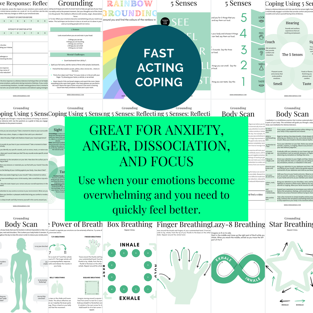 Fast Acting Coping Tools — Erin Harings Connecticut Counselor and ...