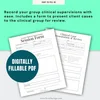 Case Presentation & Group Clinical Supervision Templates — Erin Harings ...