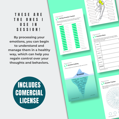 Thinking Traps & Change How You Think CBT Worksheet Bundle for Teens ...