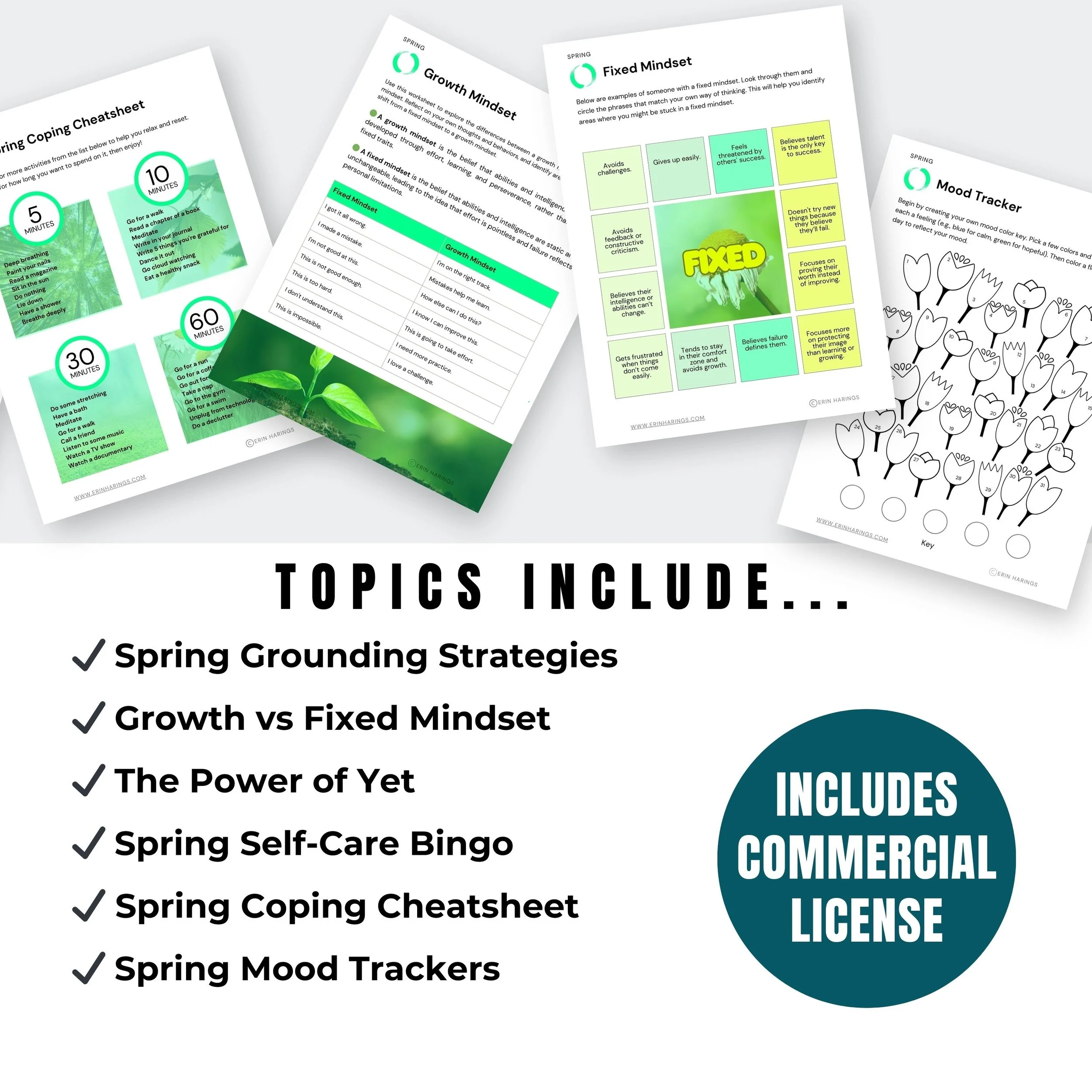 Thinking Traps & Change How You Think CBT Worksheet Bundle for Teens ...