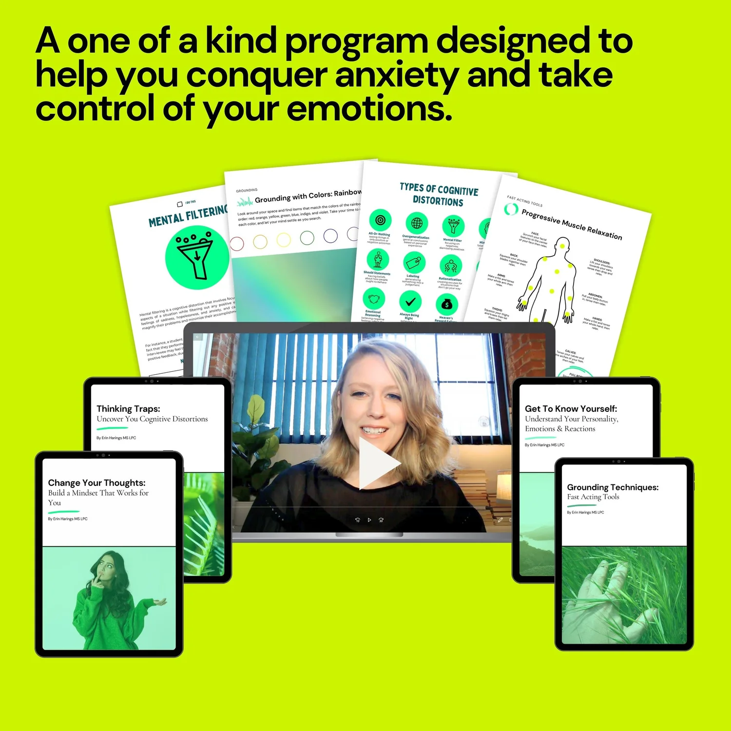 Thinking Traps & Change How You Think CBT Worksheet Bundle for Teens ...