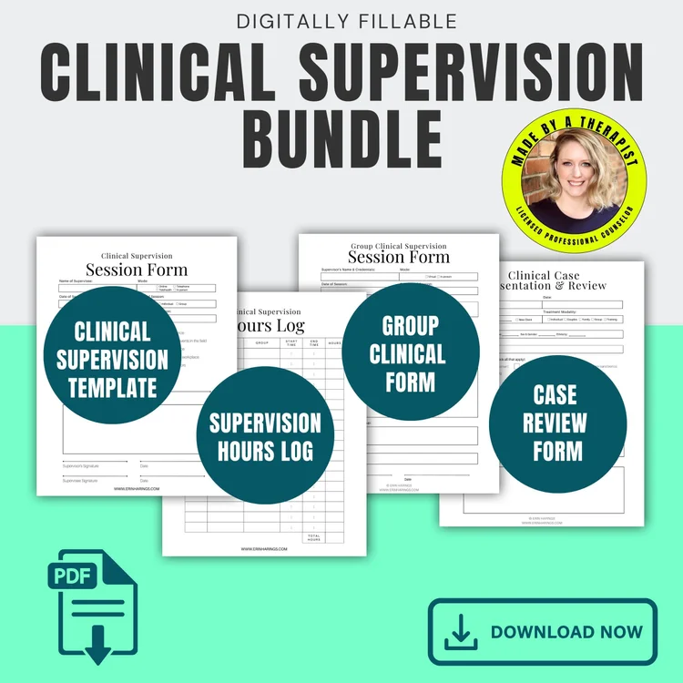 Case Presentation & Group Clinical Supervision Templates — Erin Harings ...