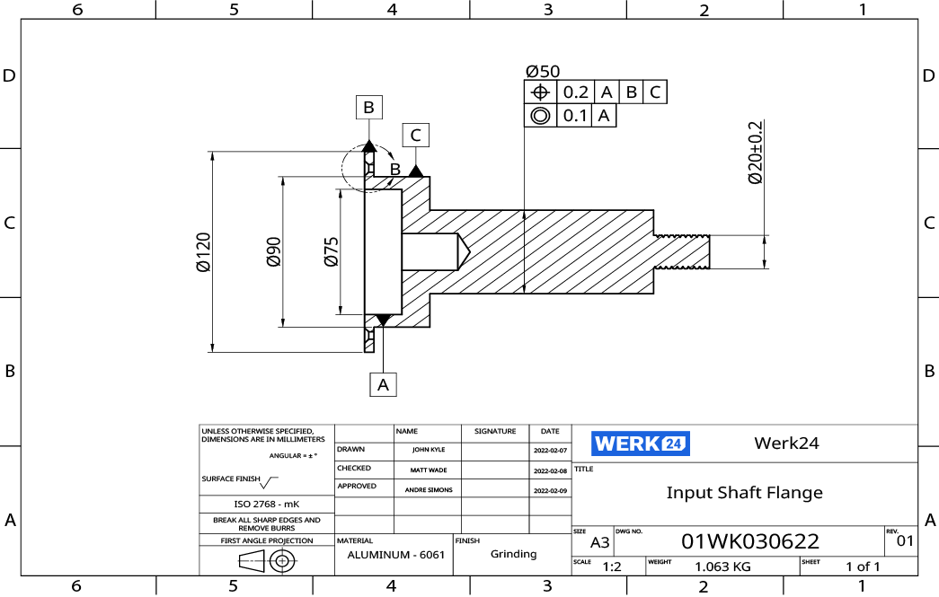 Feature Extraction from Technical Drawings