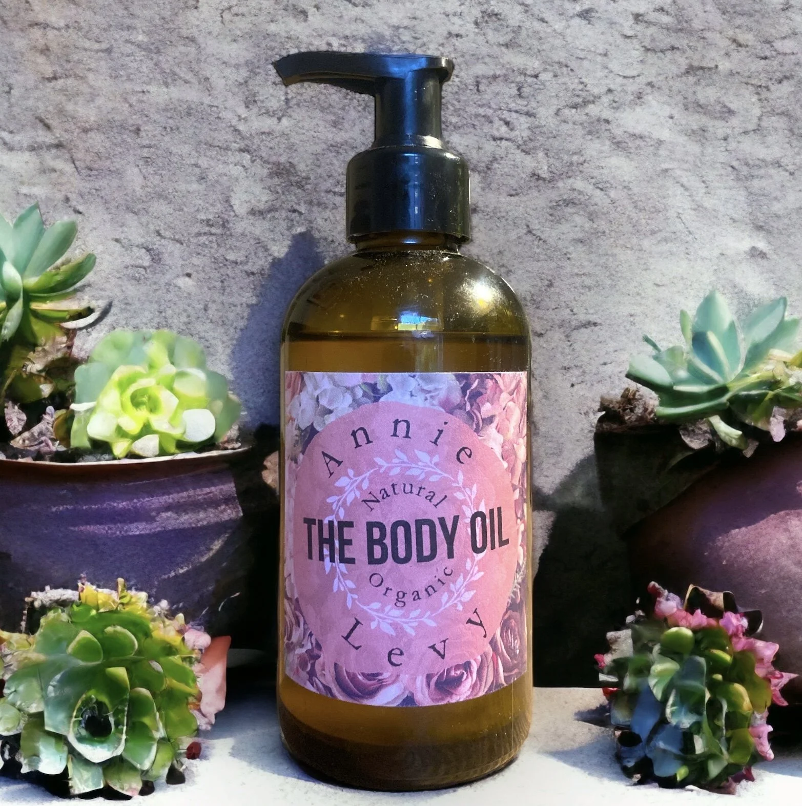 Natural Organic Body Oil — ANNIE LEVY SKINCARE