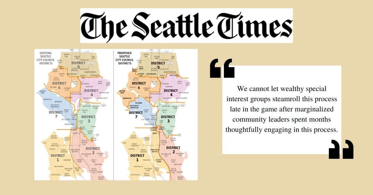 Op-Ed: Redrawing of Seattle’s council districts shows equity is ...