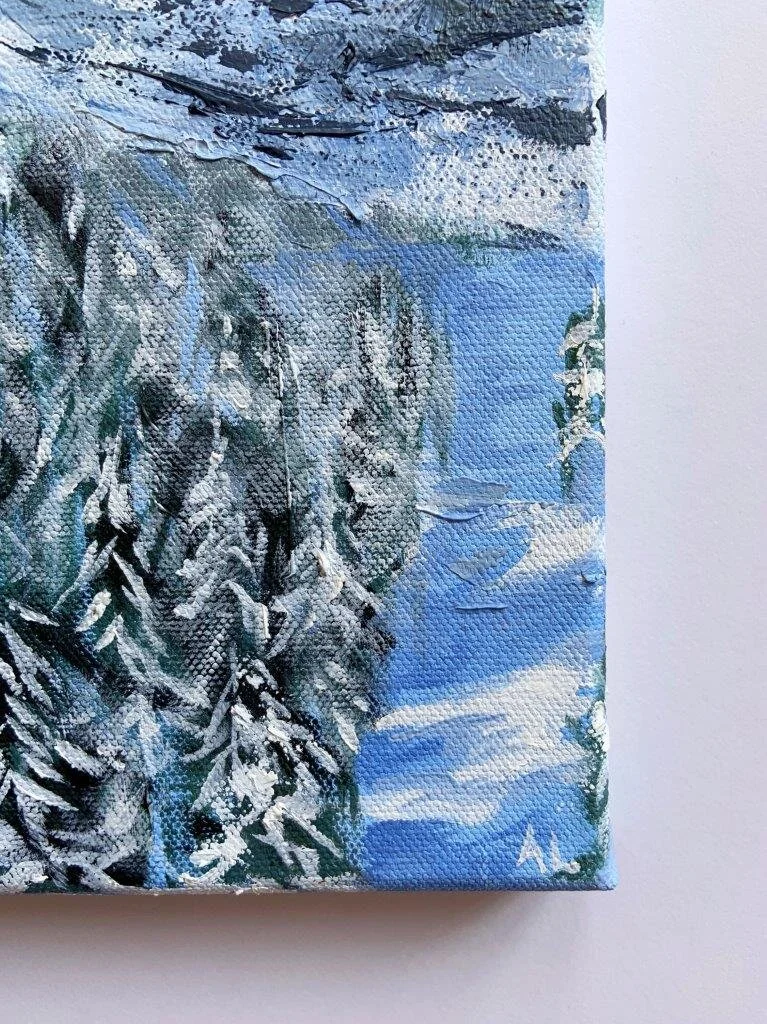 erbier Dreaming - original oil painting by Alice Luetchford (Colour ...