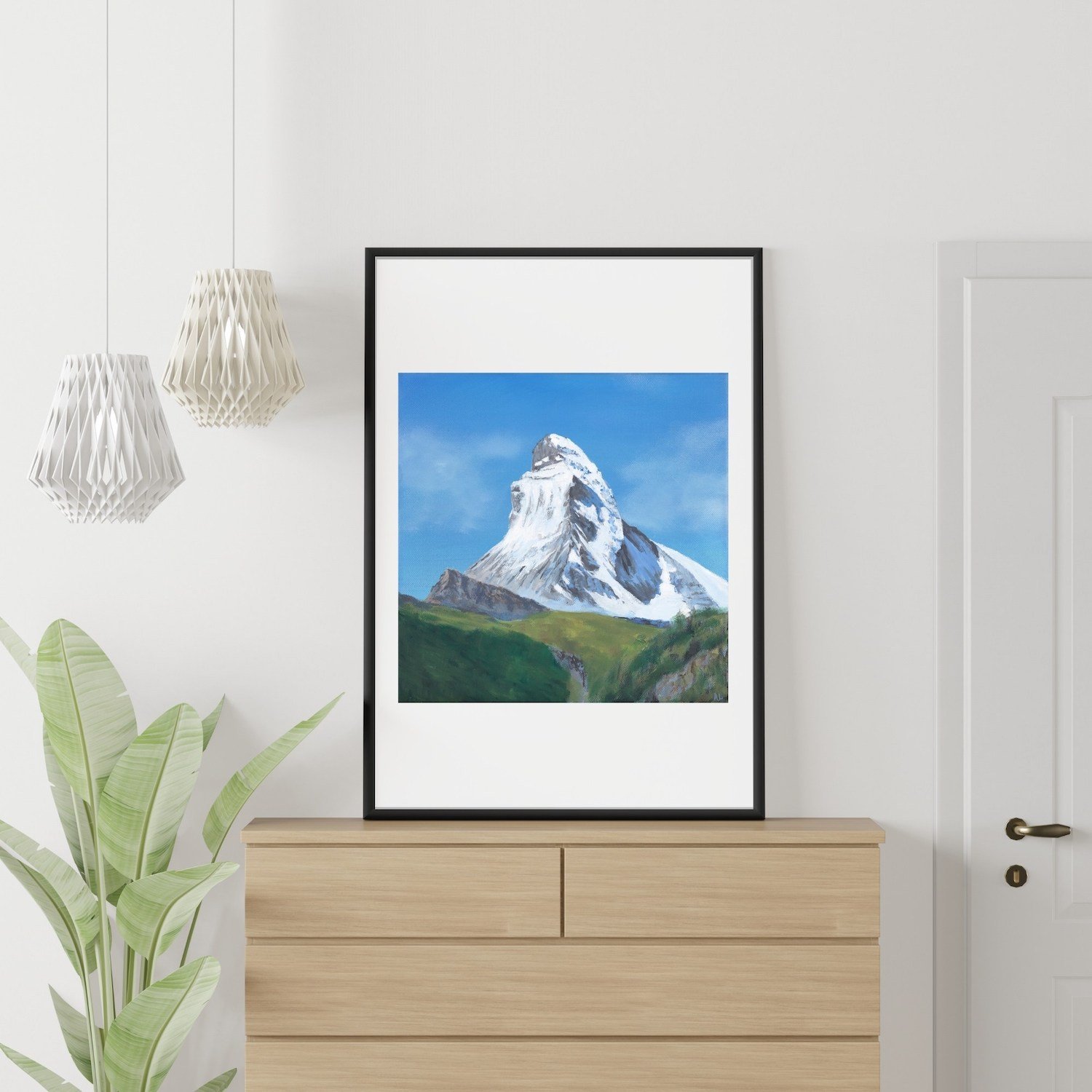 Alice Luetchford - Ski racer and mountain painter