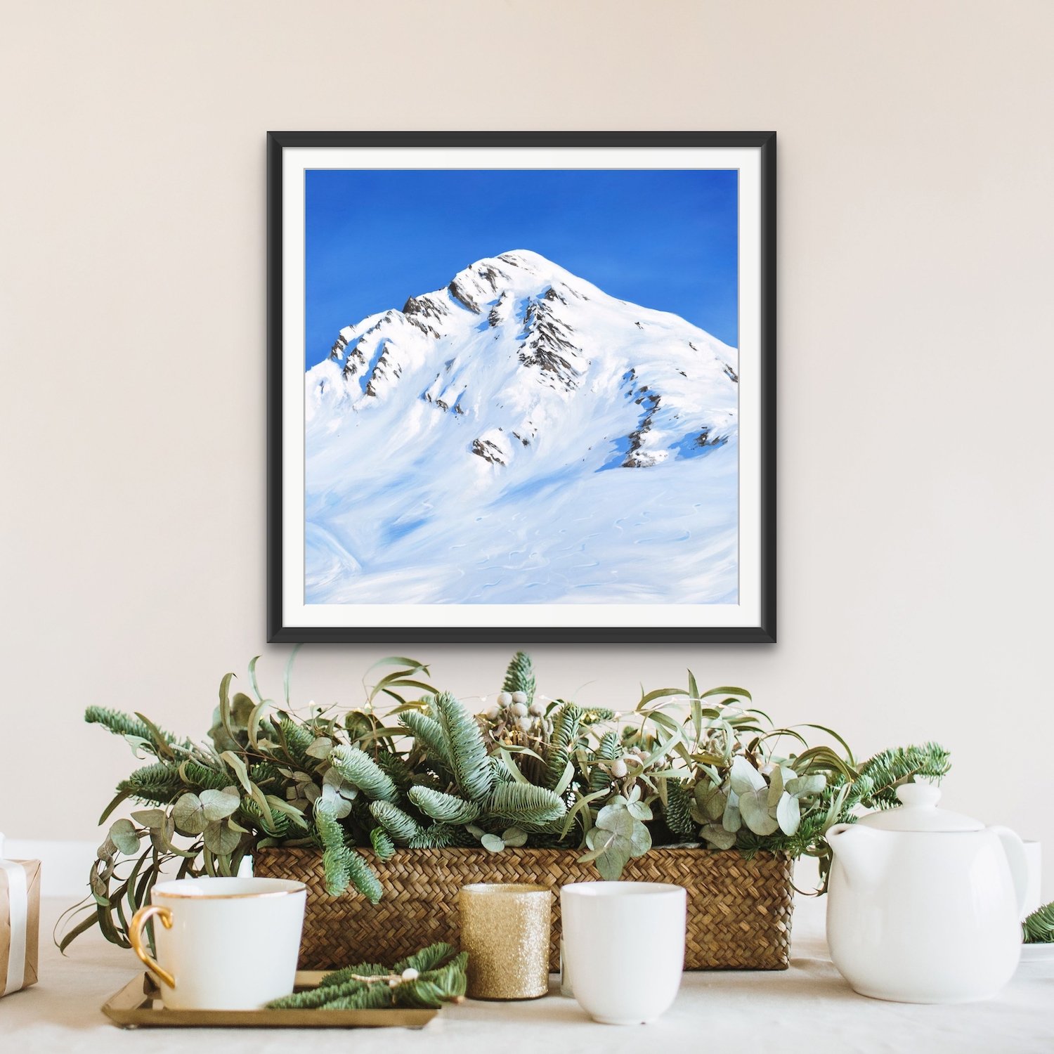 Alice Luetchford - Ski racer and mountain painter