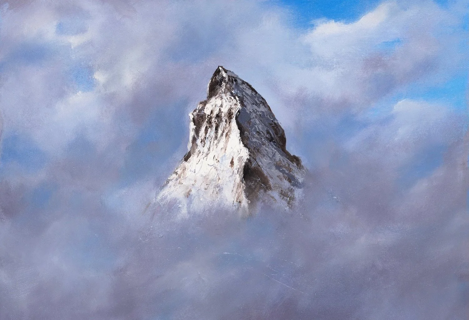 Alice Luetchford - Ski racer and mountain painter