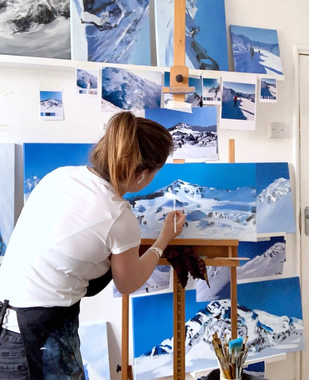 Commissions — Alice Luetchford - Ski racer and mountain painter