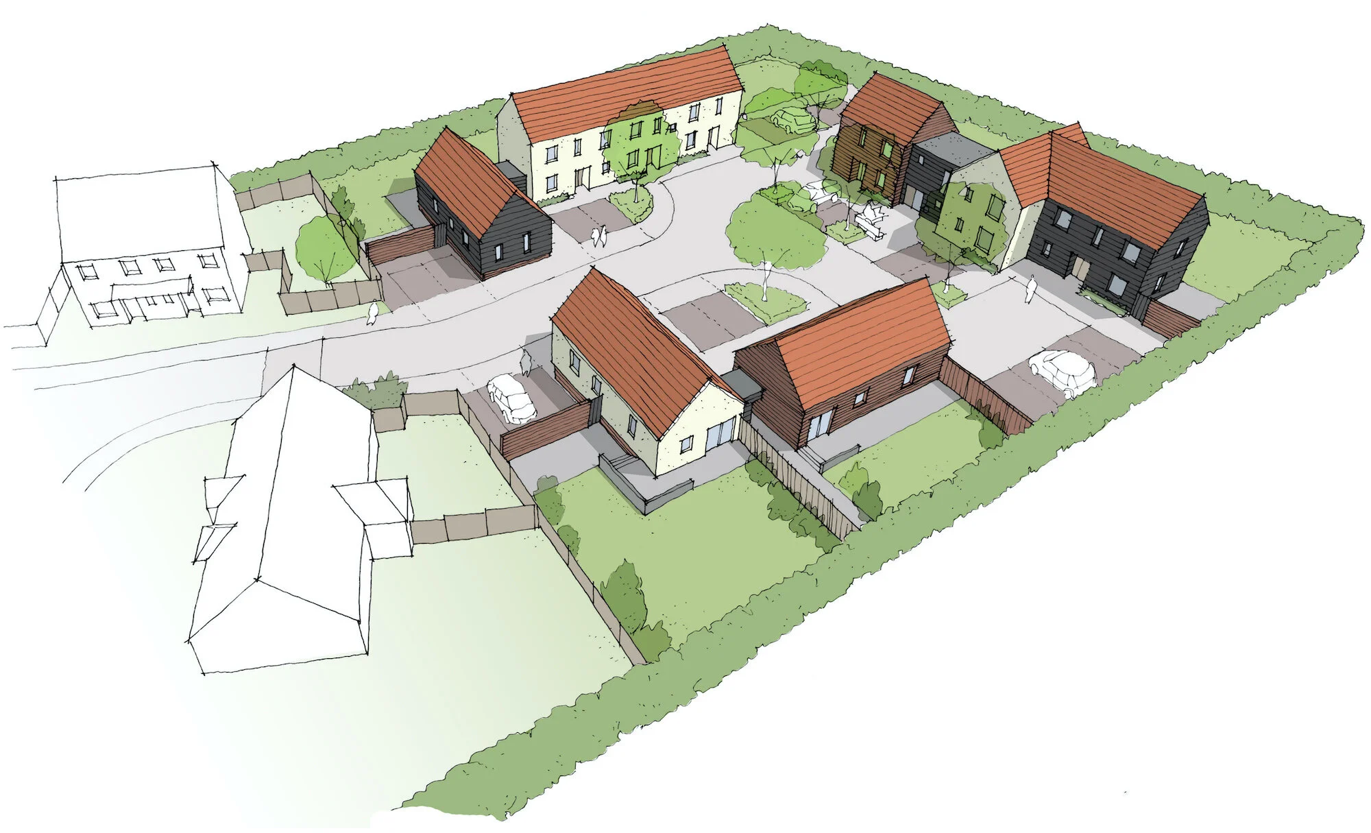 Rural Housing Housing Architects Nottingham — Letts Wheeler Architects ...