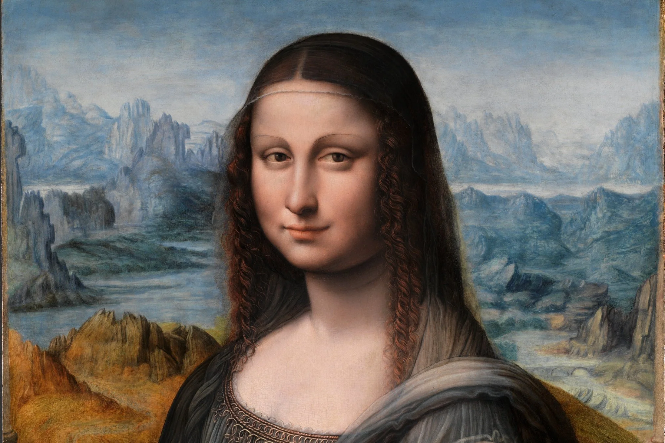 athena art foundation — Mona Lisa copy