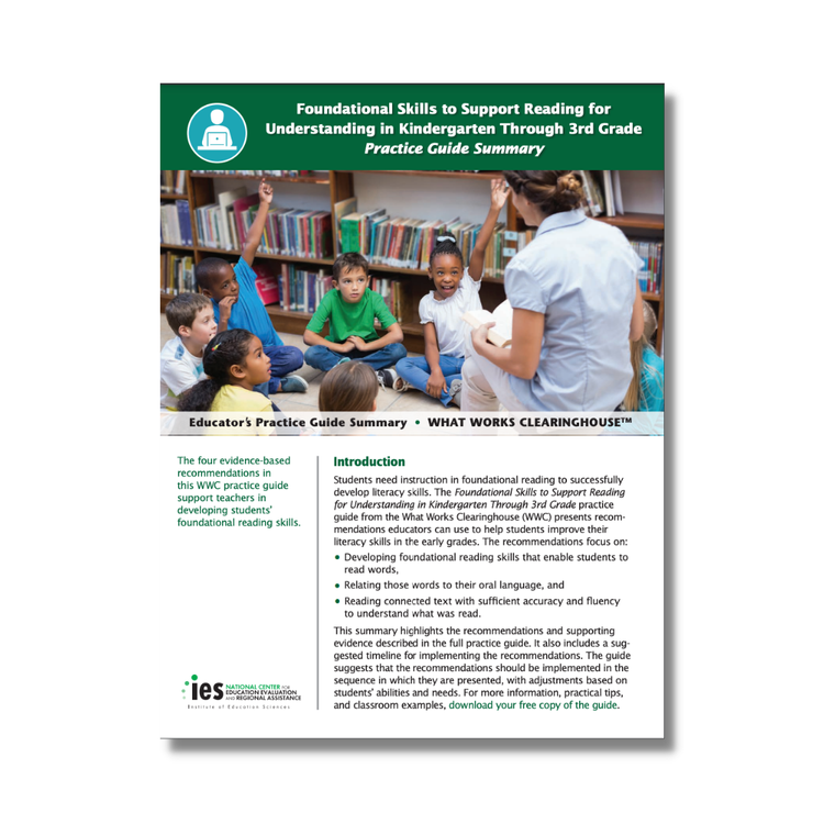 Early Literacy Resources for Educators — Read by 4th