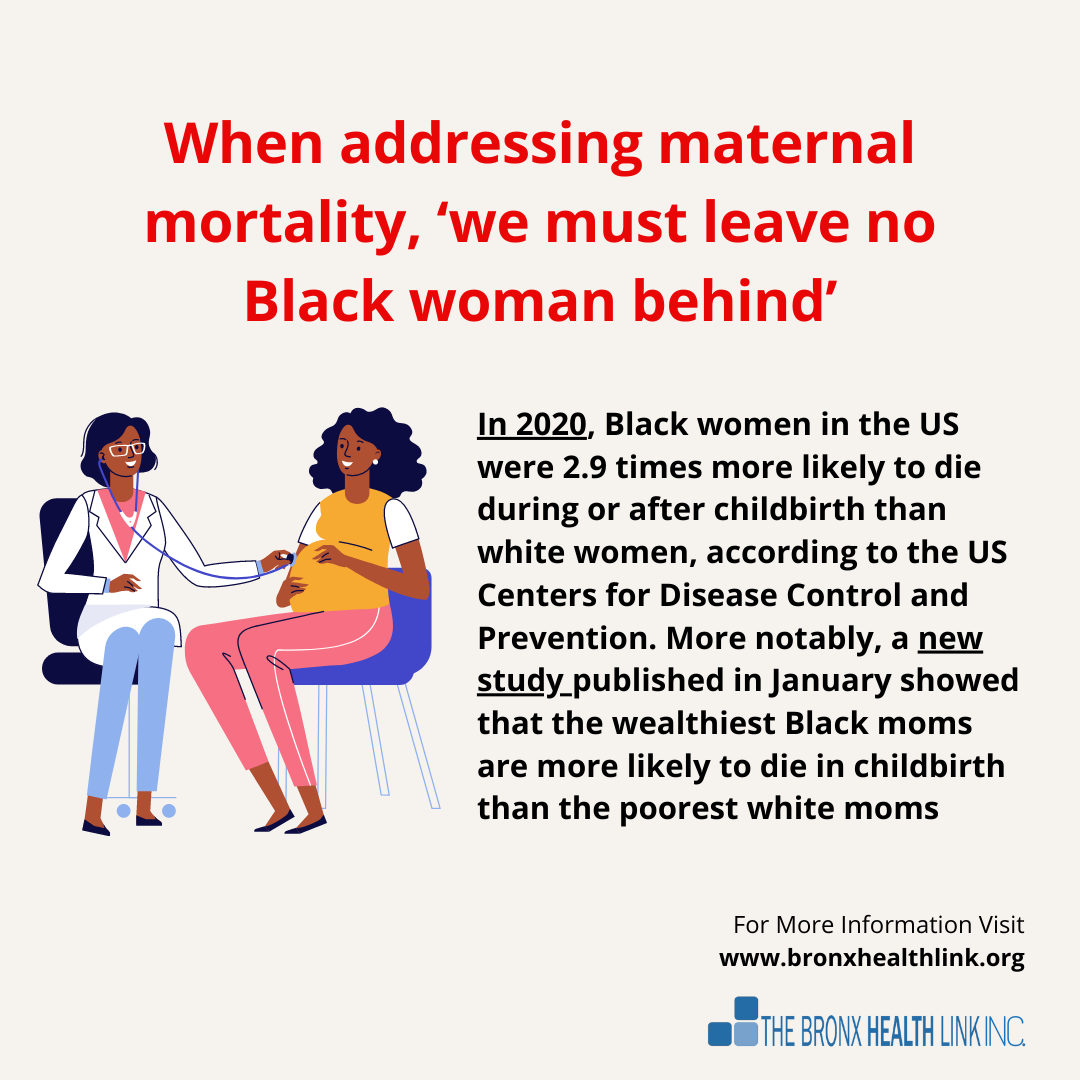 When addressing maternal mortality, ‘we must leave no Black woman ...