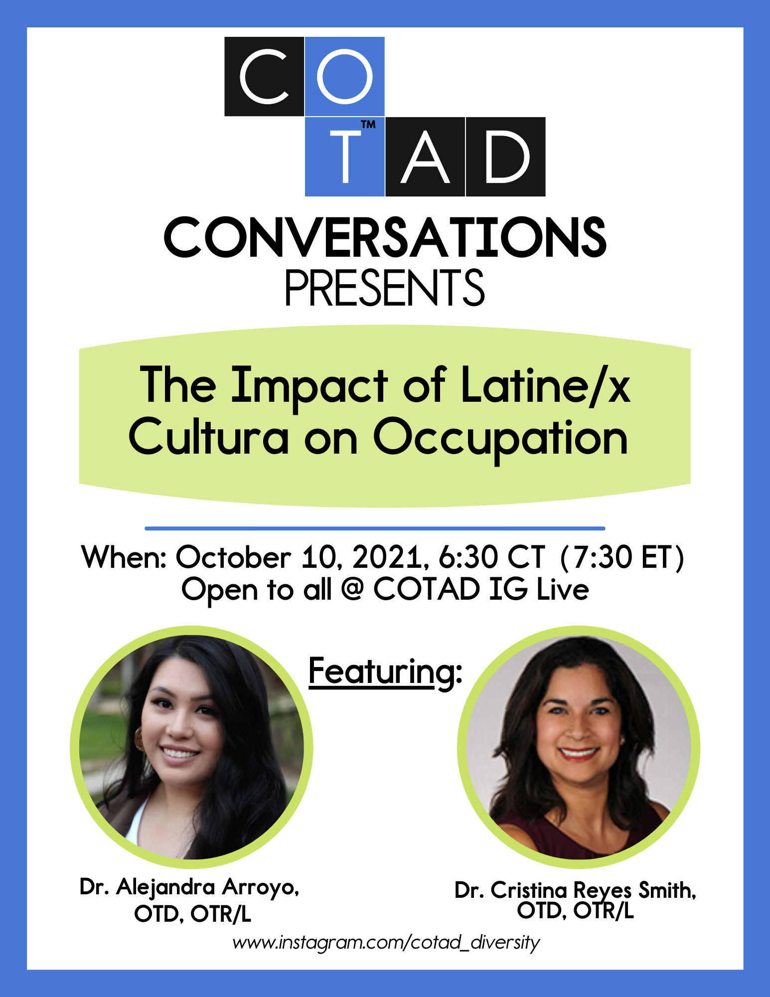 Past Events — COTAD