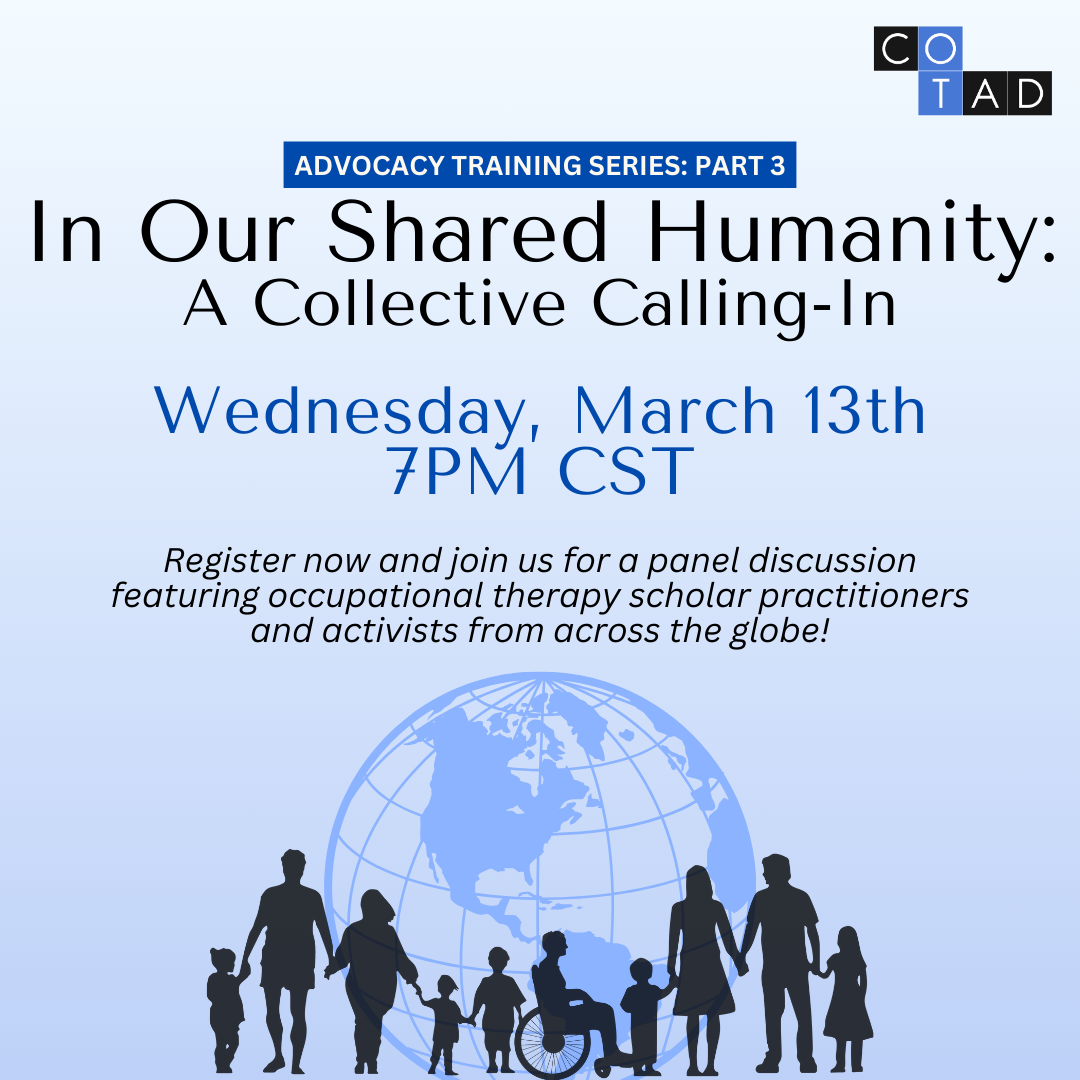 Upcoming Events — COTAD