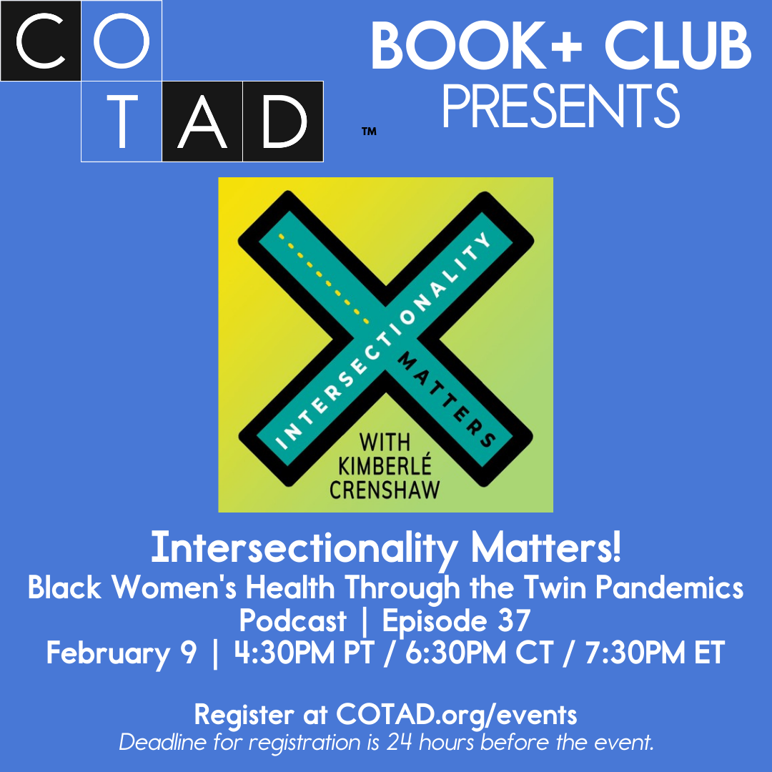 COTAD Book+ Club Meeting — COTAD