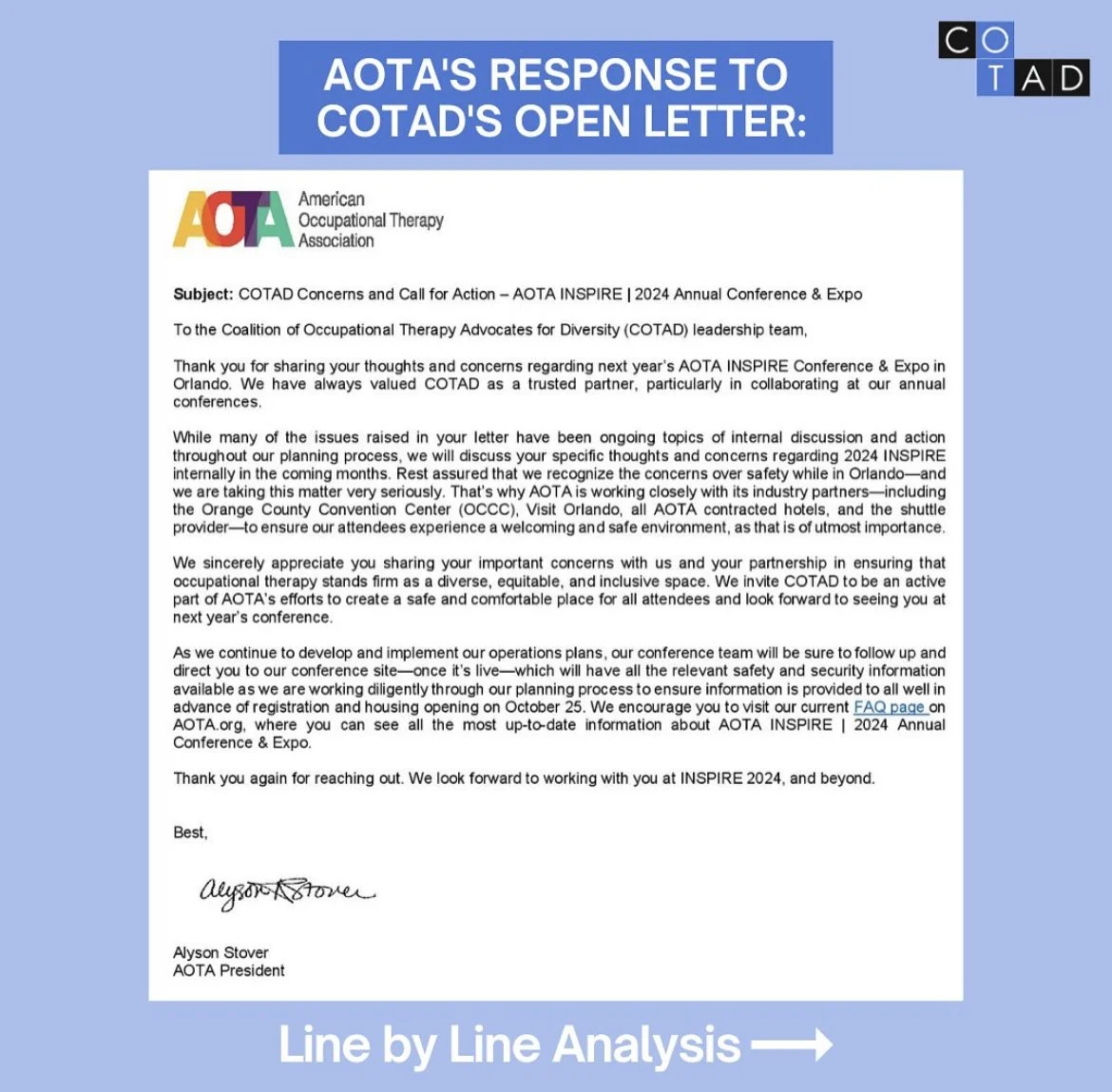 Statements — COTAD