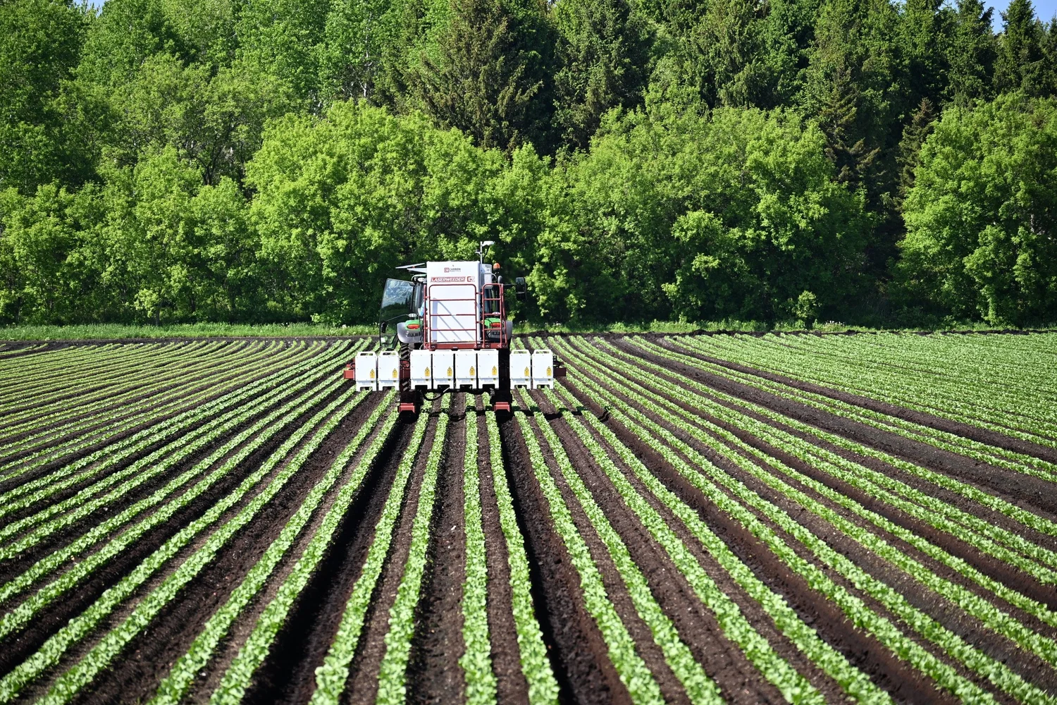LaserWeeder G2 400 | World’s Most Precise Weed Control — Carbon Robotics