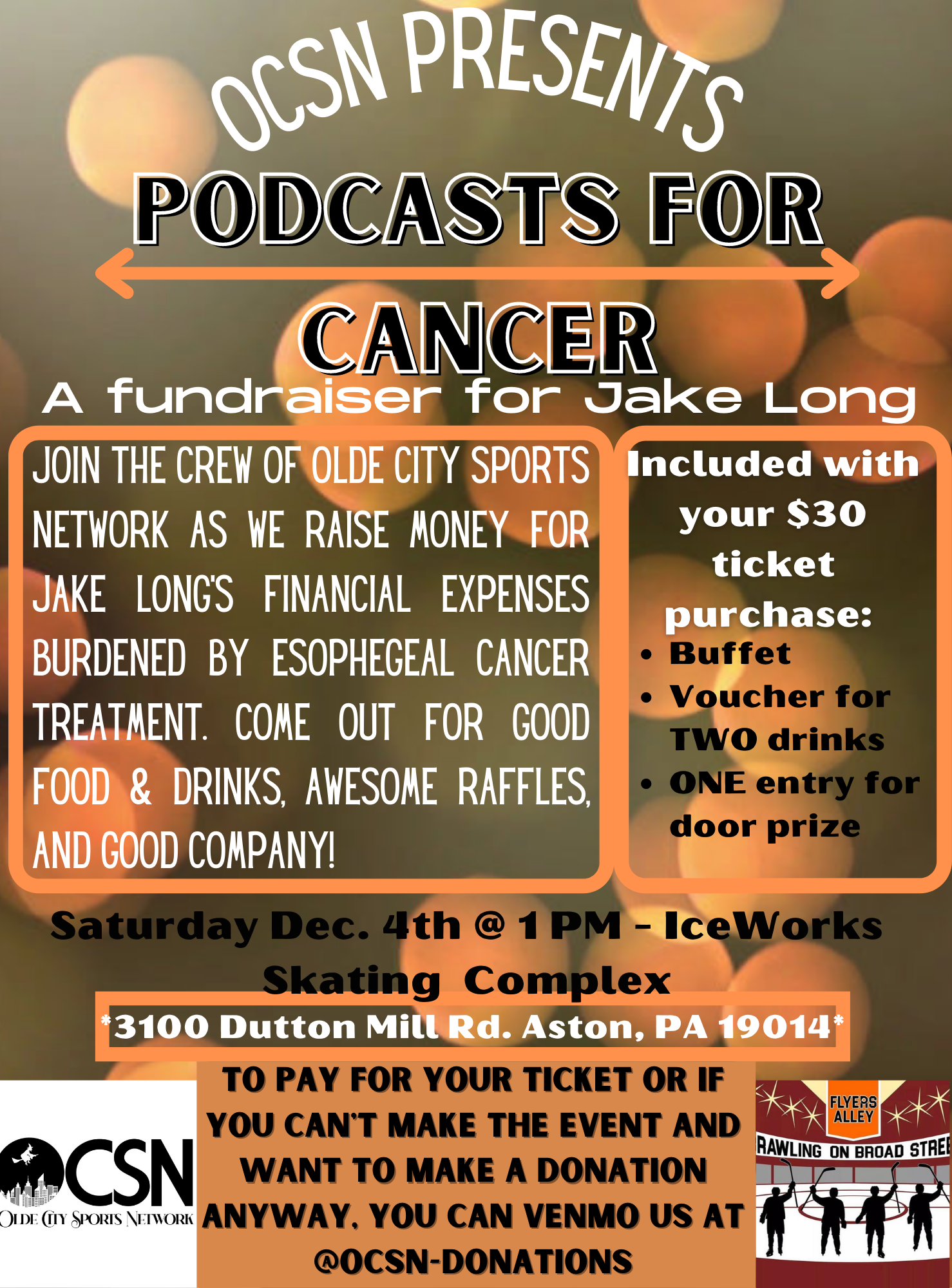 EVENTS — OLDE CITY SPORTS NETWORK