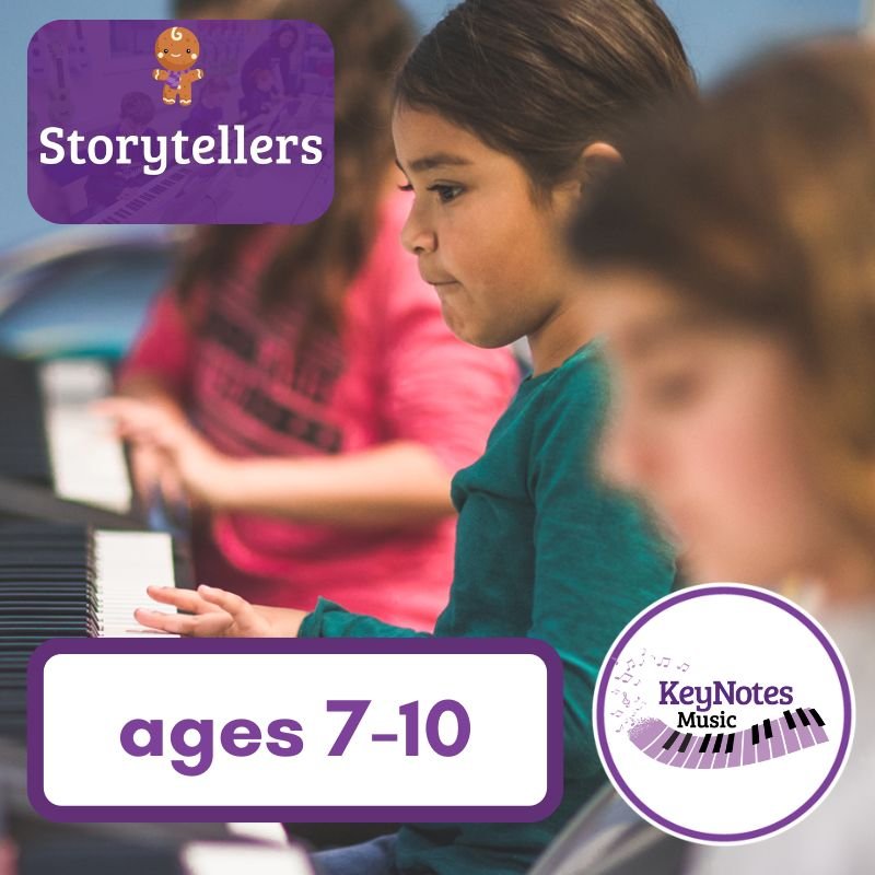 Storytellers: Creative Piano Lessons for Kids 7-10 — KIDDOS AND KIN