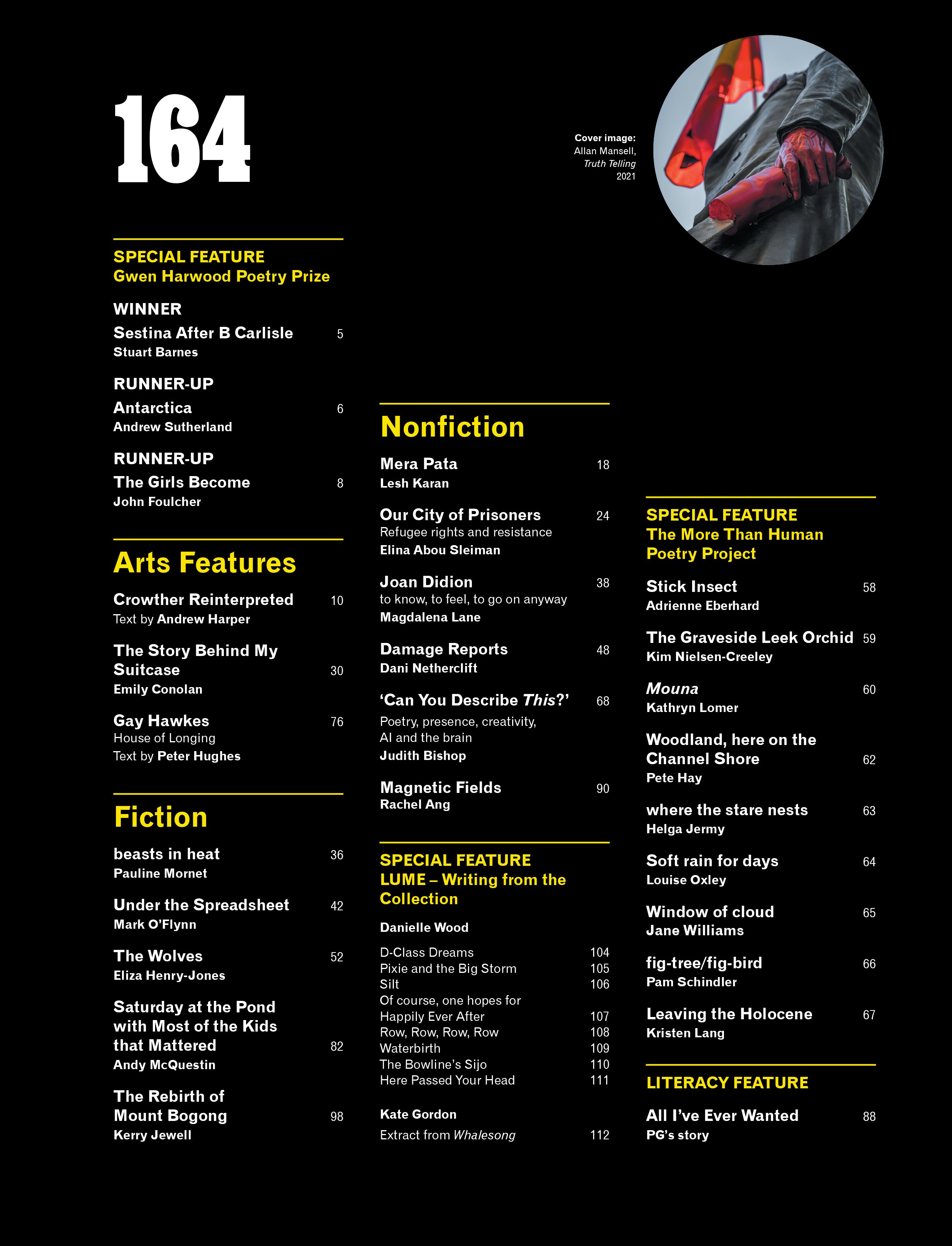 Current issue | Australian Literary and Arts Magazine | ISLAND