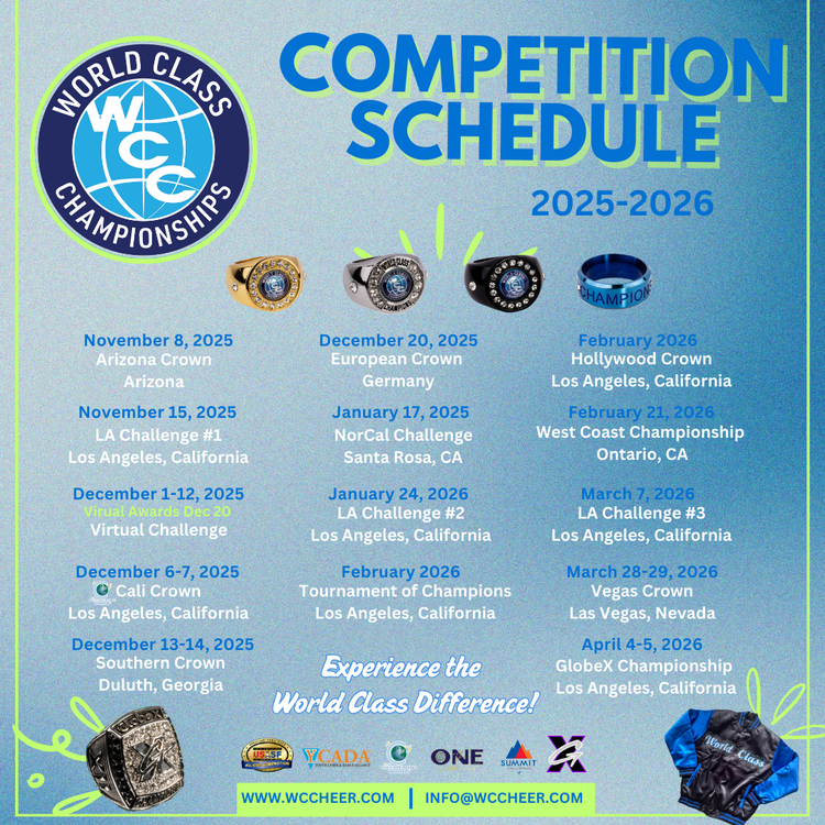 COMPETITIONS — WCC