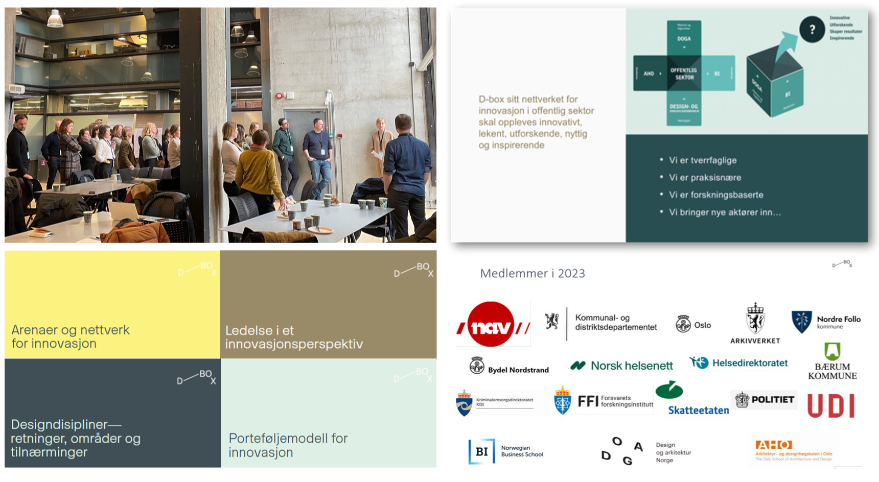 Nettverk for innovasjon i offentlig sektor — D-box