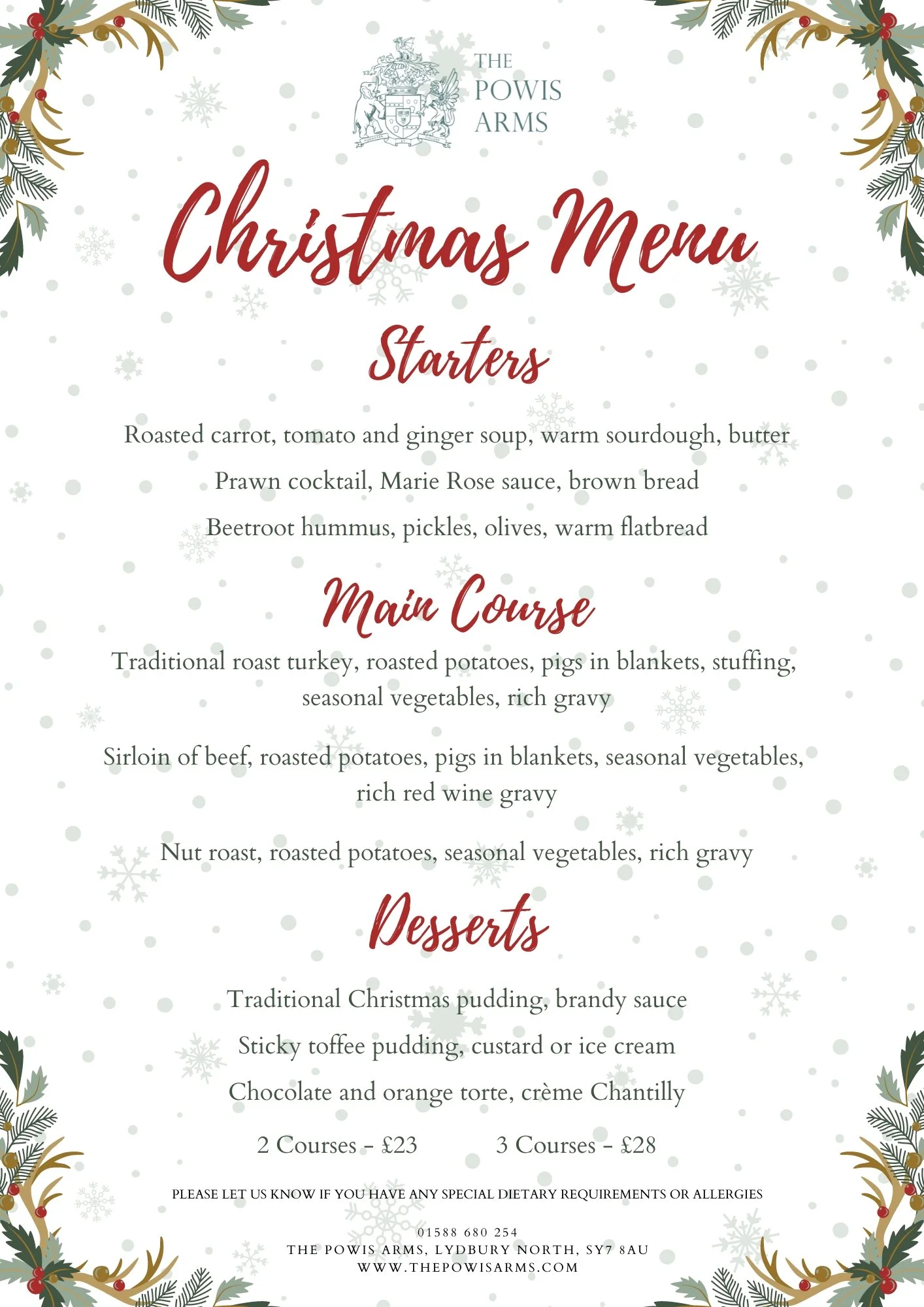 Eat — The Powis Arms