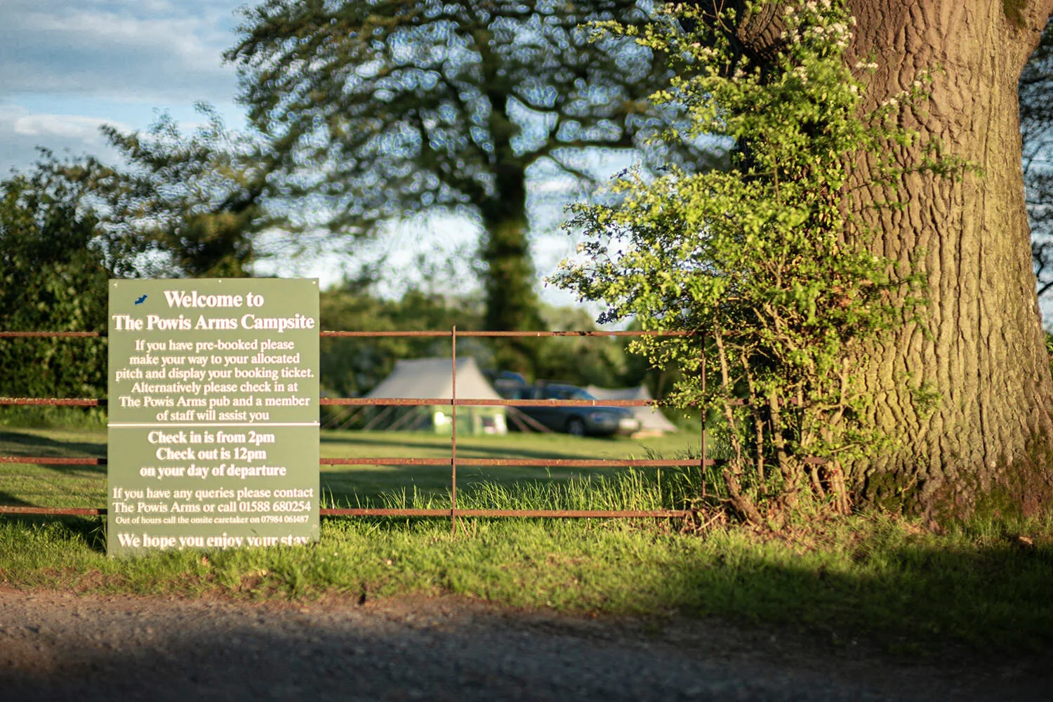 Camp — The Powis Arms